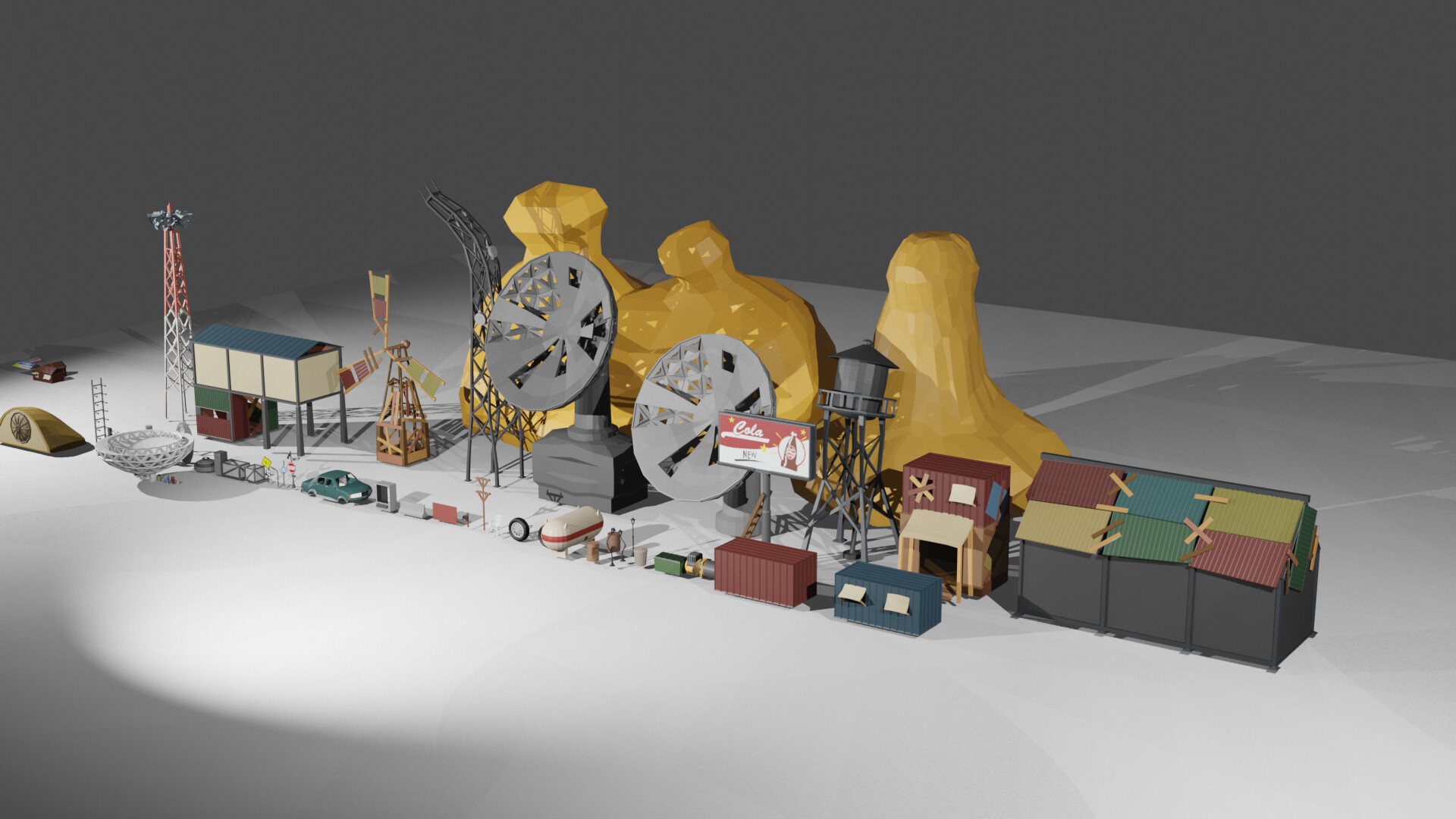 ArtStation - Apocalypse Hauler VR (Prop Work)