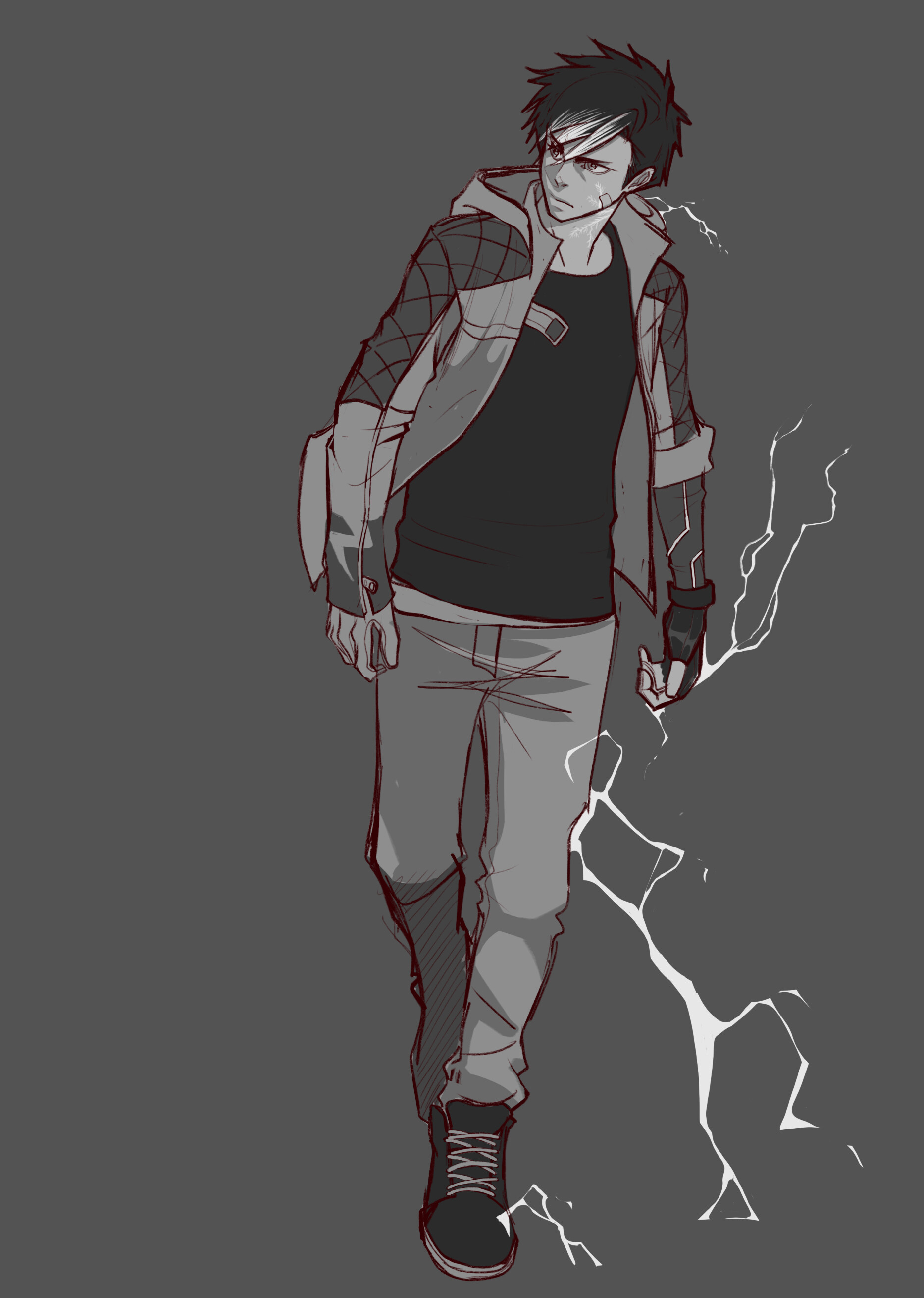 ArtStation - lightning character concept art