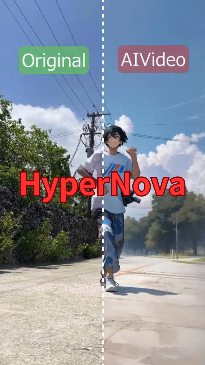 ArtStation - [Comparison][Video] Dancing “Hyper Nova” [Napachat] [Mental-san]