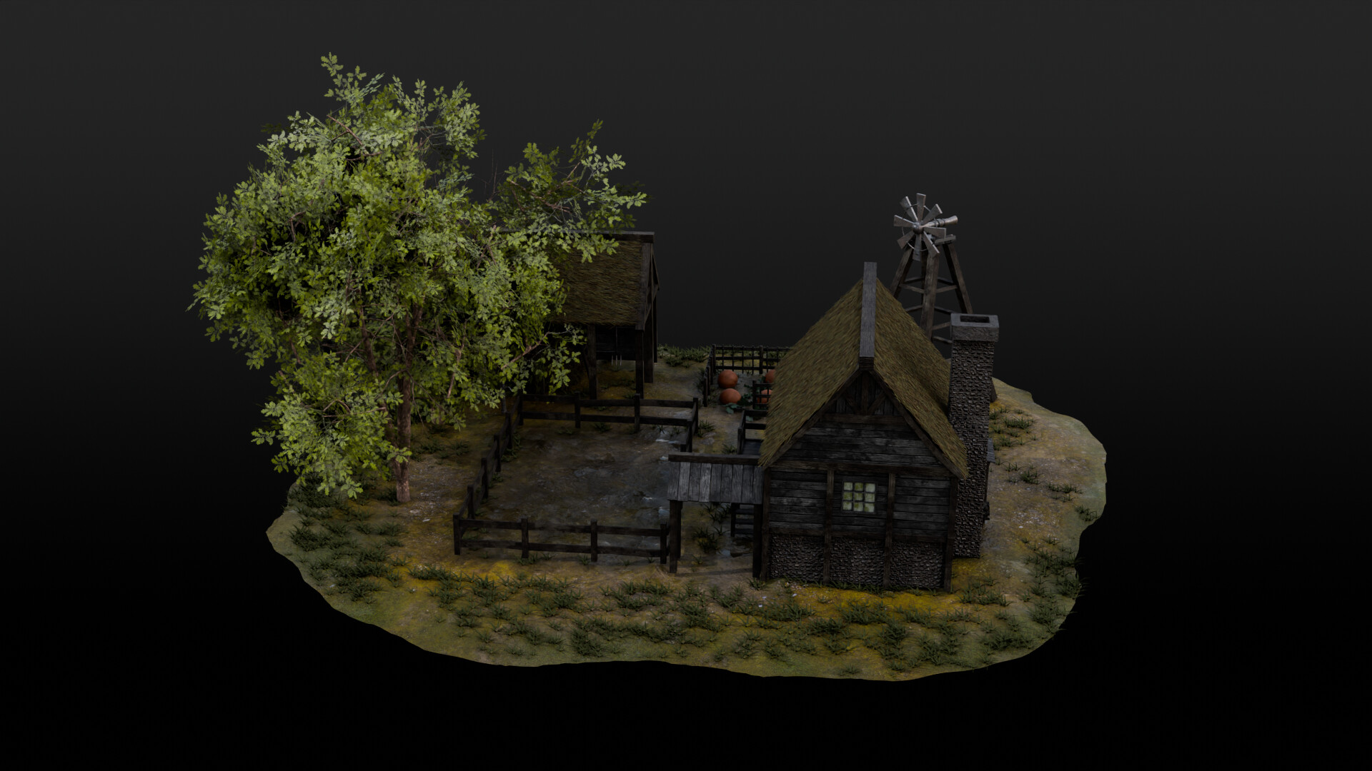 ArtStation - Medieval Homestead
