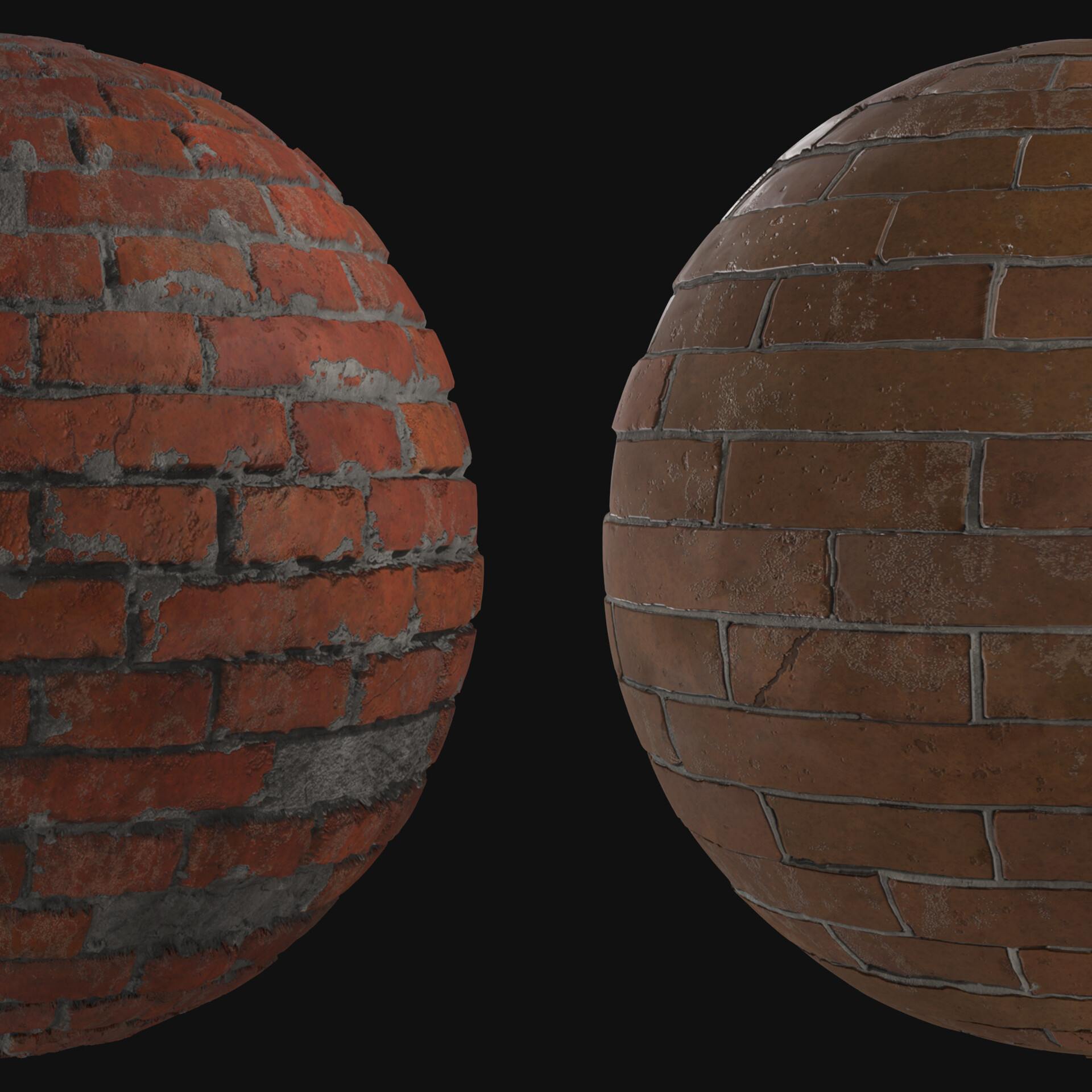 ArtStation - Brick Wall_Materials