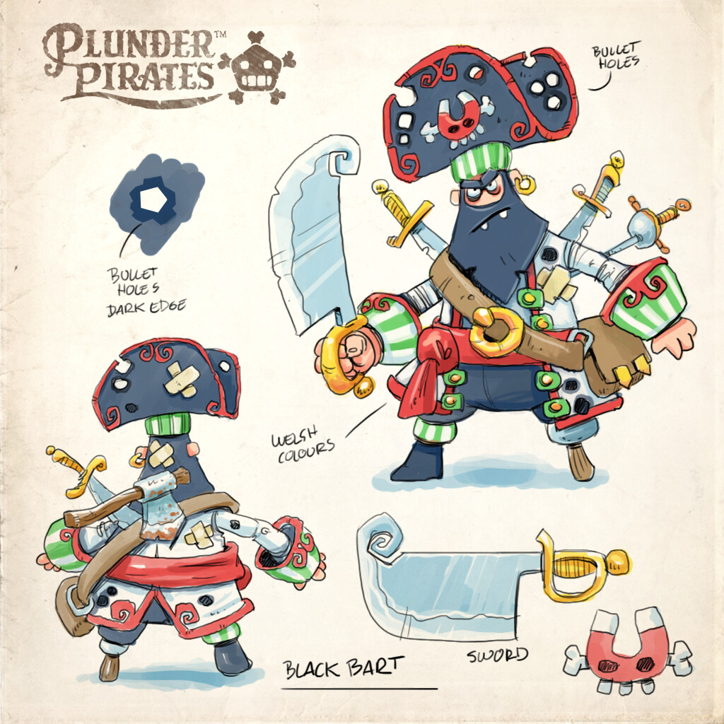 ArtStation - Plunder Pirates - Concepts
