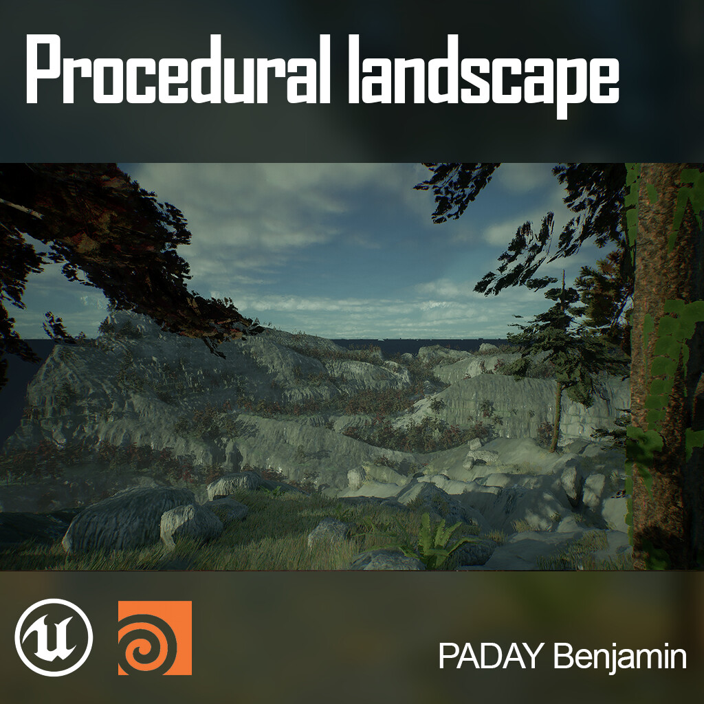 ArtStation - Procedural Landscape -Houdini
