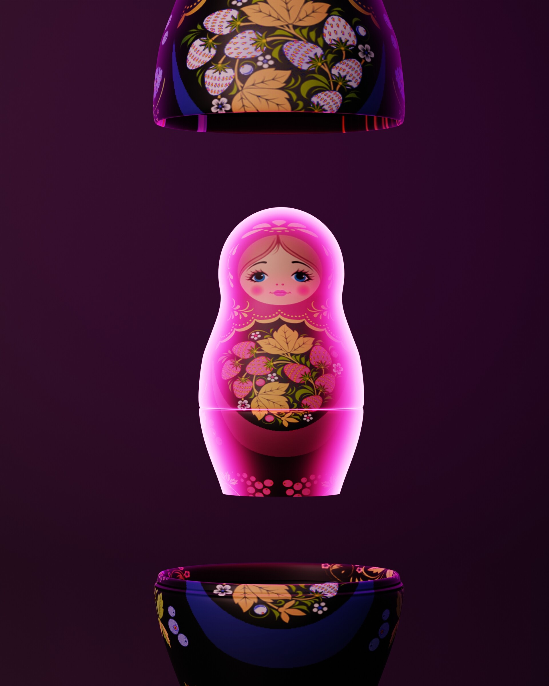 ArtStation - Matryoshka Russian dolls