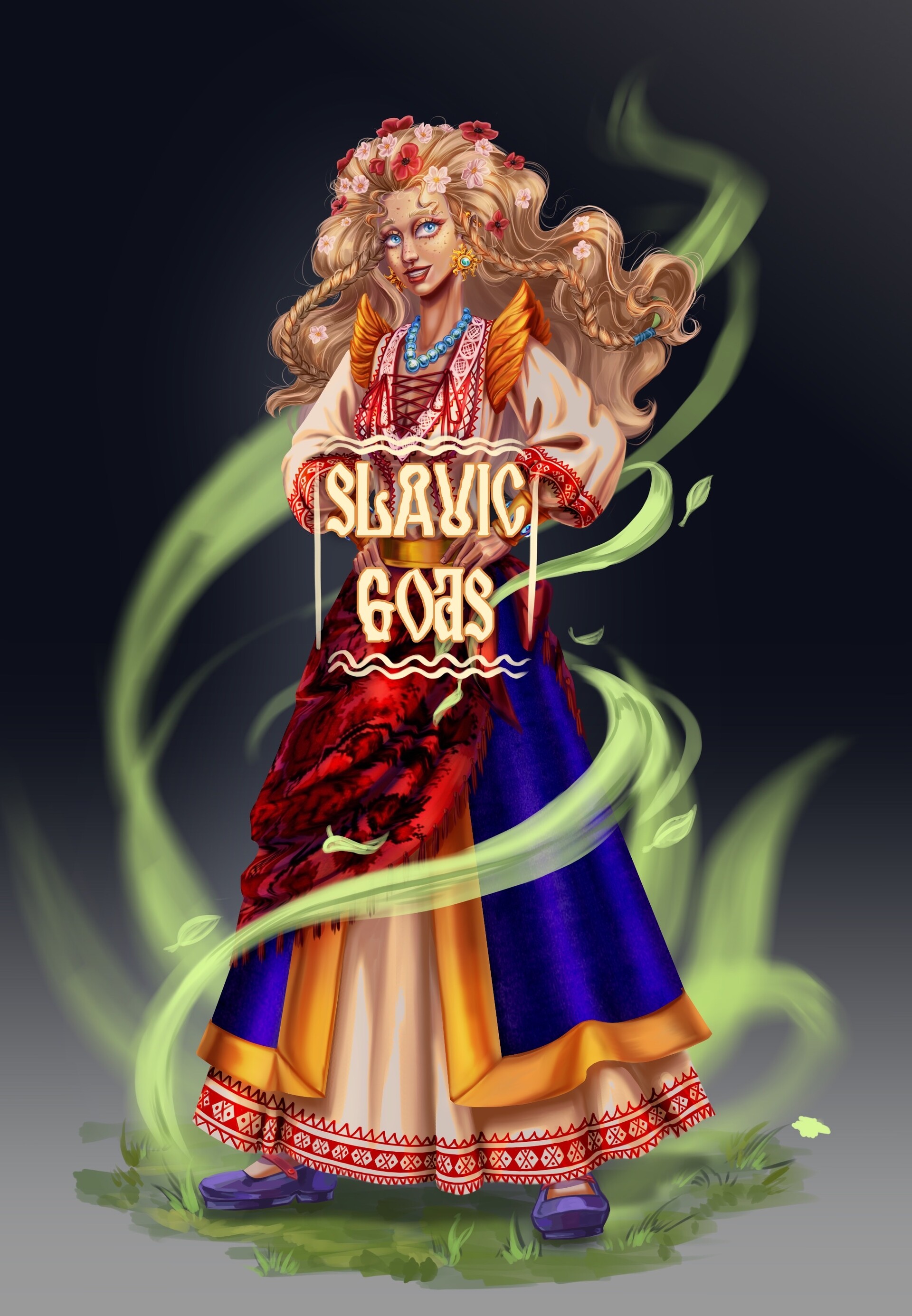 ArtStation - Concept art of the goddess Lada