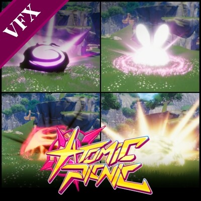 ArtStation - Atomic Picnic Explosions VFXs