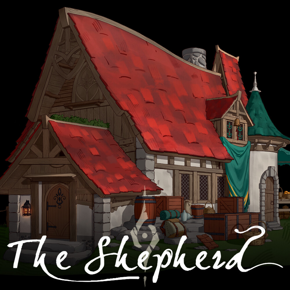 ArtStation - Shepherd Cabin - The Shepherd