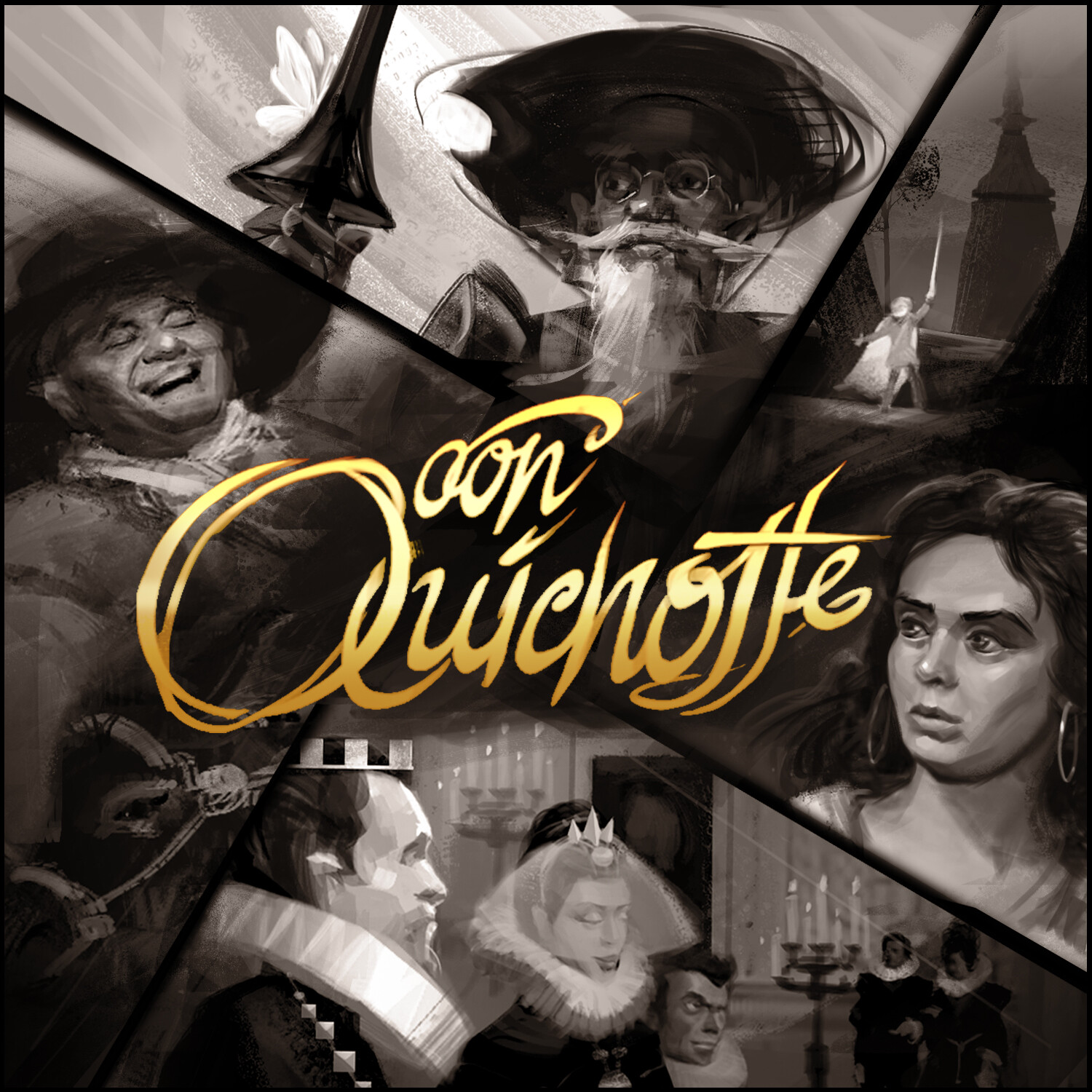 ArtStation - Here is my final project for Don Quixote