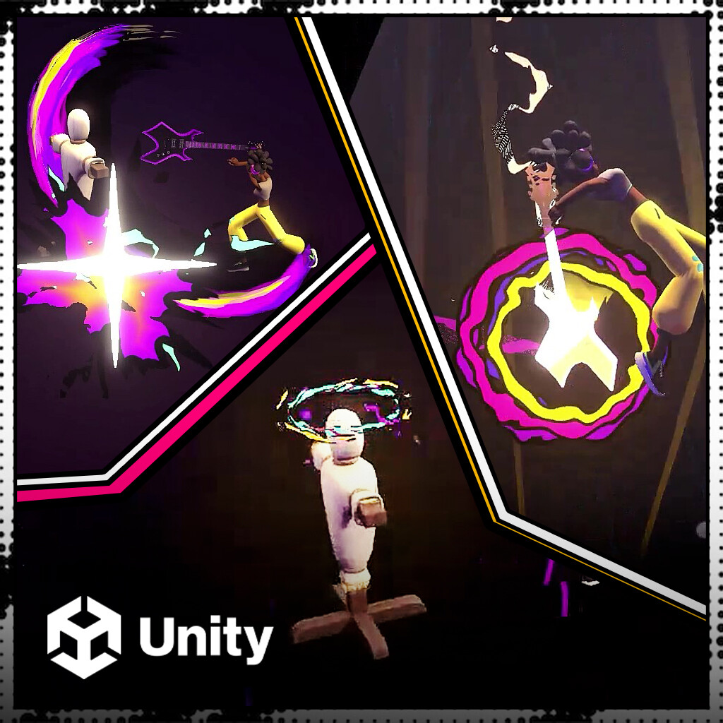 ArtStation - Punk Strike Slash Cinematic VFX - Unity