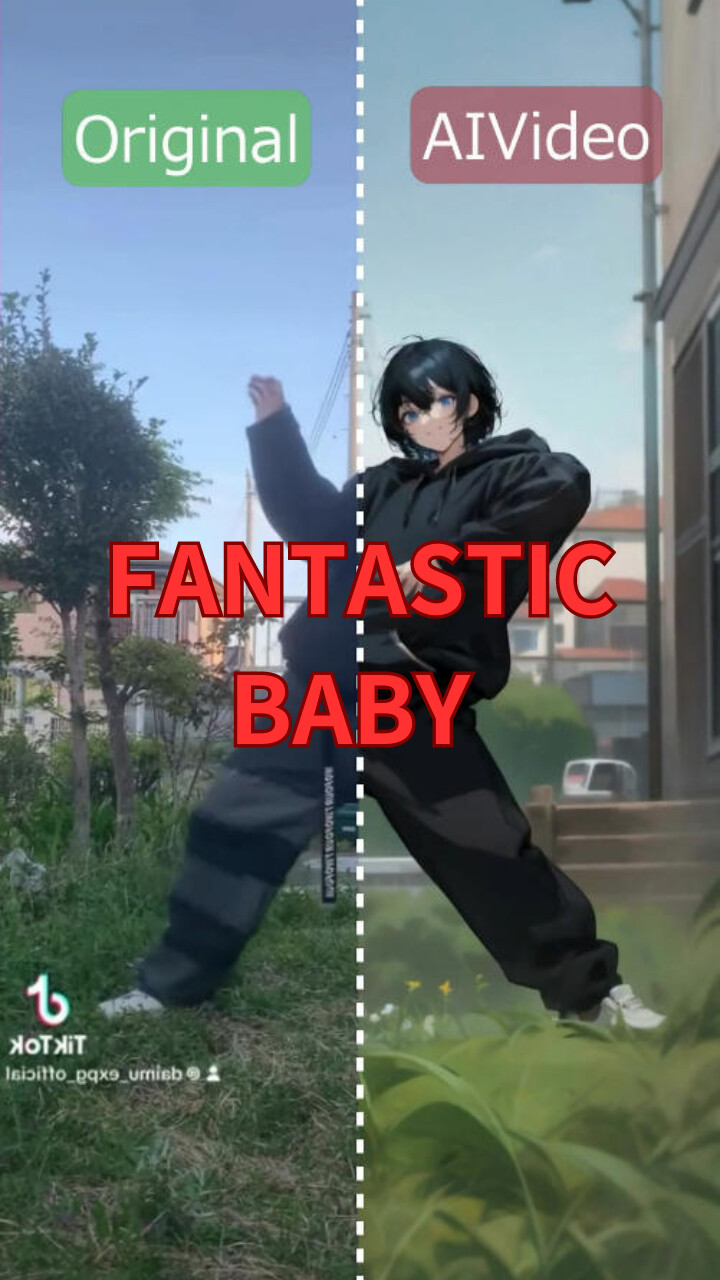 ArtStation - [Comparison][Video] Dancing “FANTASTIC BABY” [DAIMU] [Mental-san]