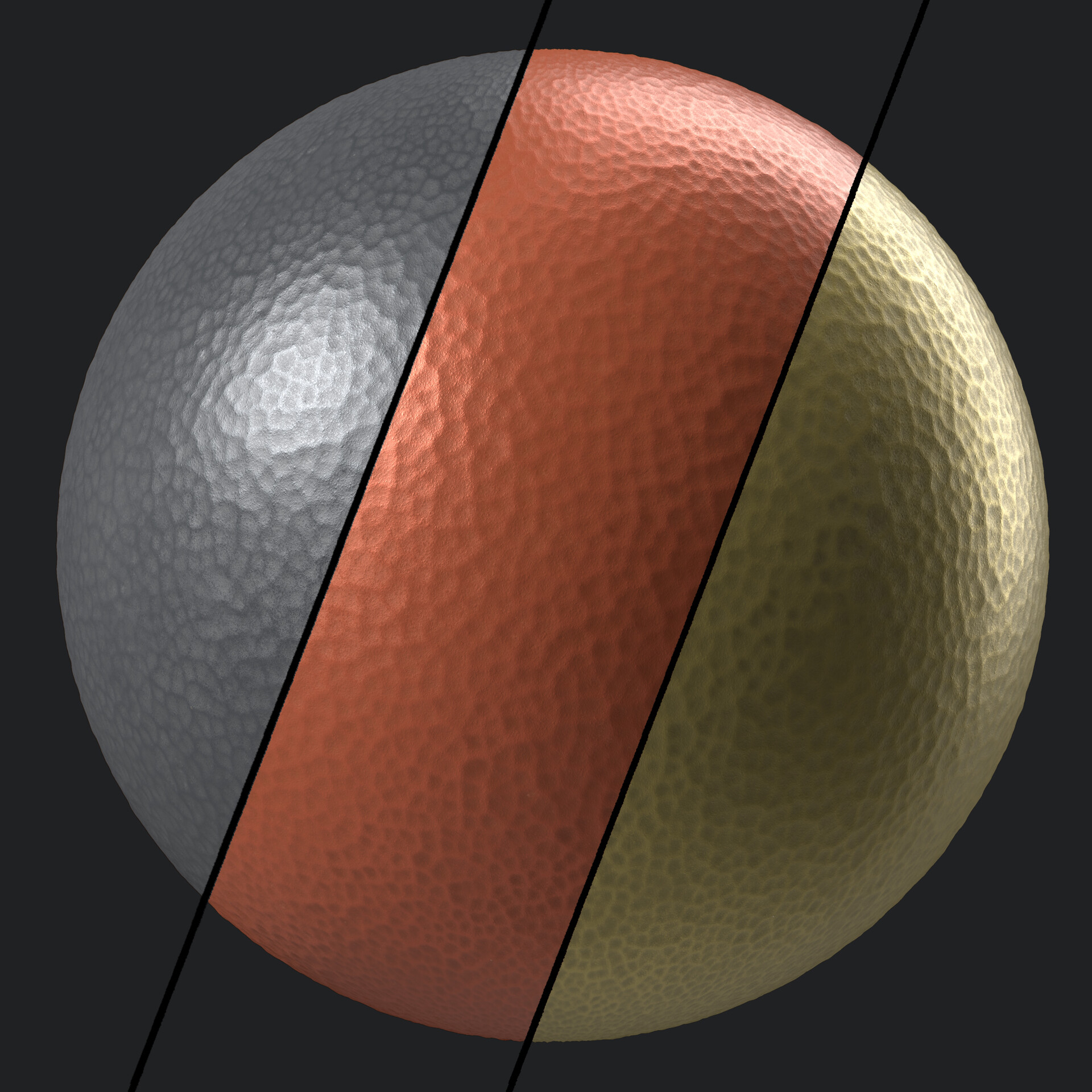 ArtStation - Metal Materials 75- Metal panels By Painting | Sbsar Pbr ...