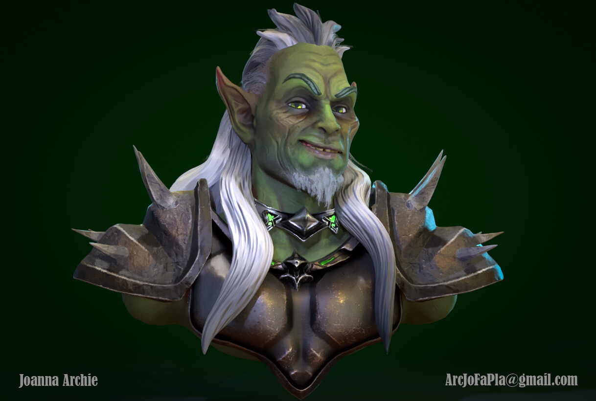 ArtStation - Orc Bust