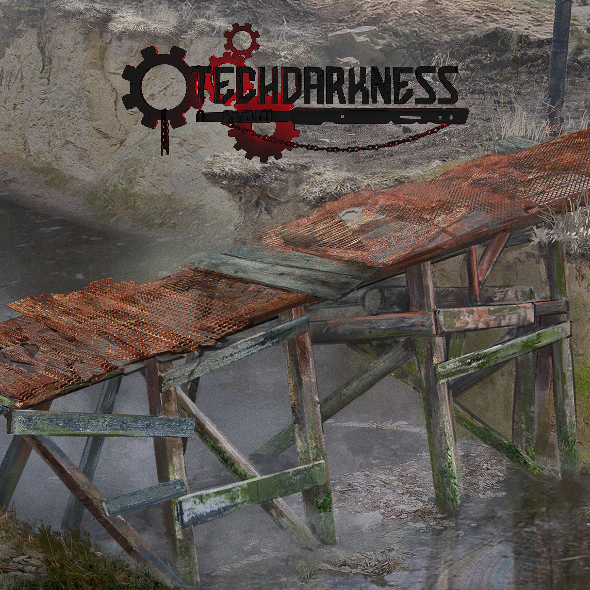 ArtStation - rusty bridge