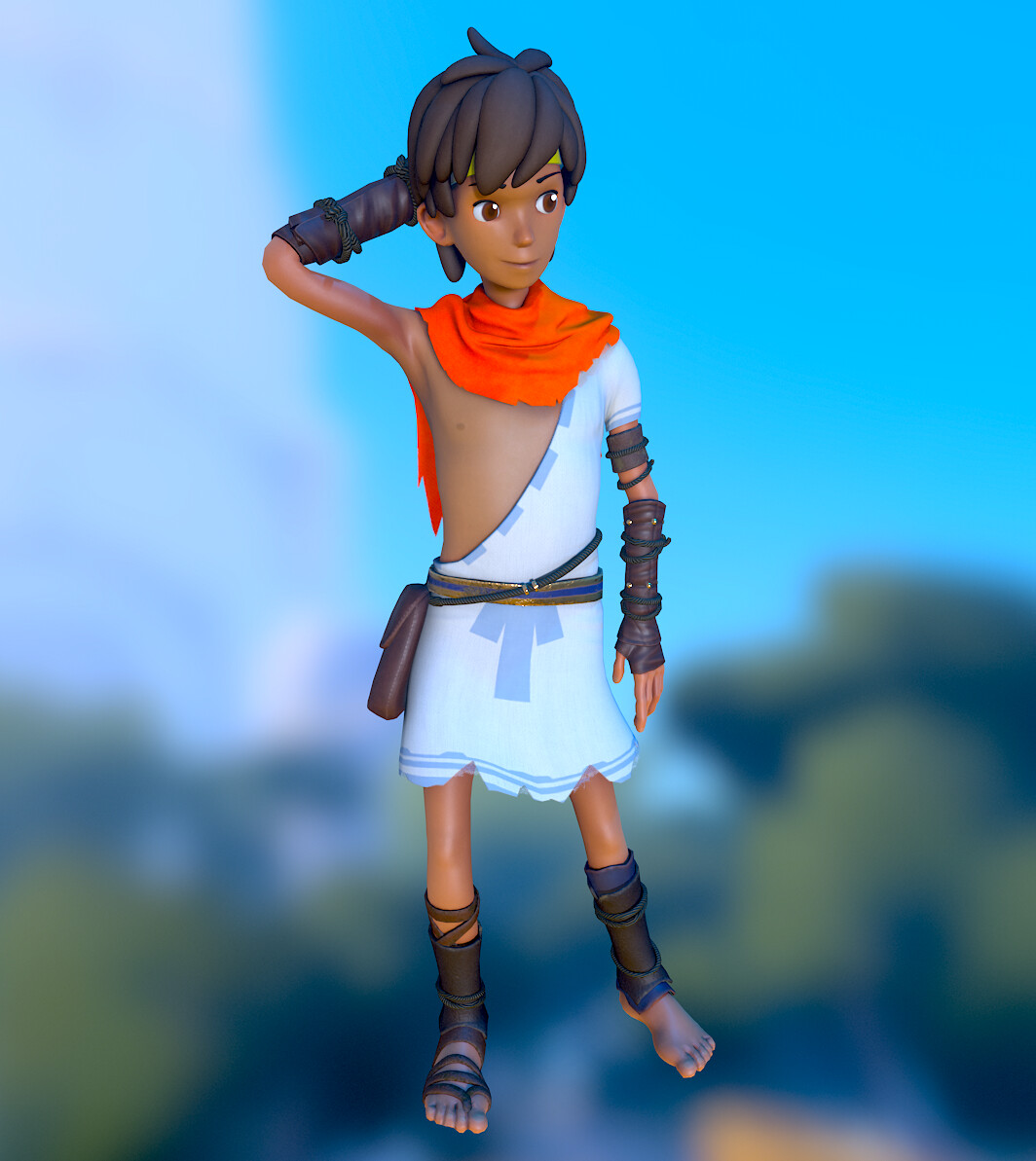 ArtStation - Enu - Rime Series Charater