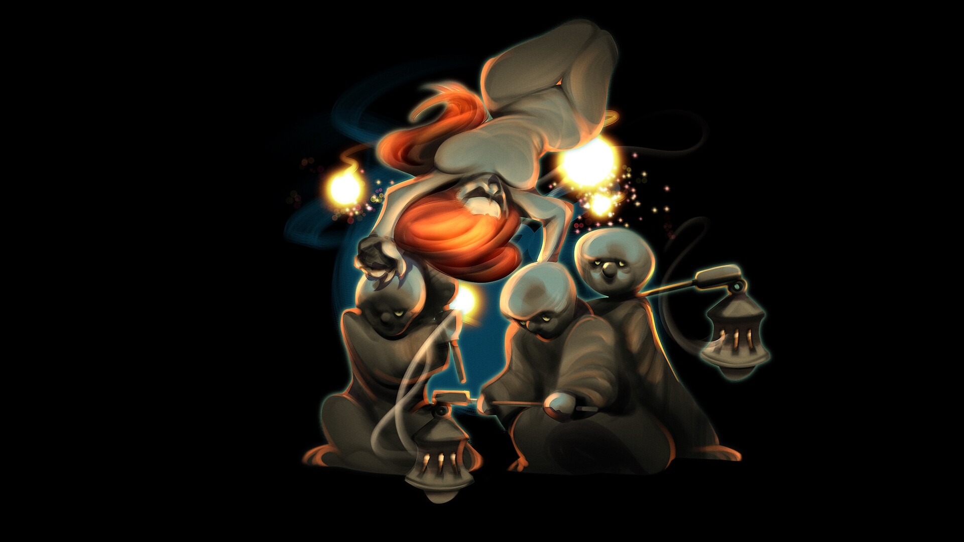 ArtStation - The Burning Lady’s Communion - Personal Project