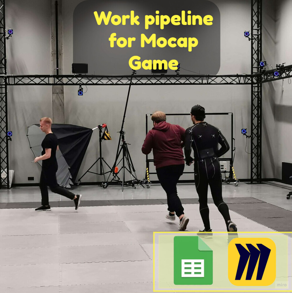 ArtStation - Work pipeline for Mocap Game