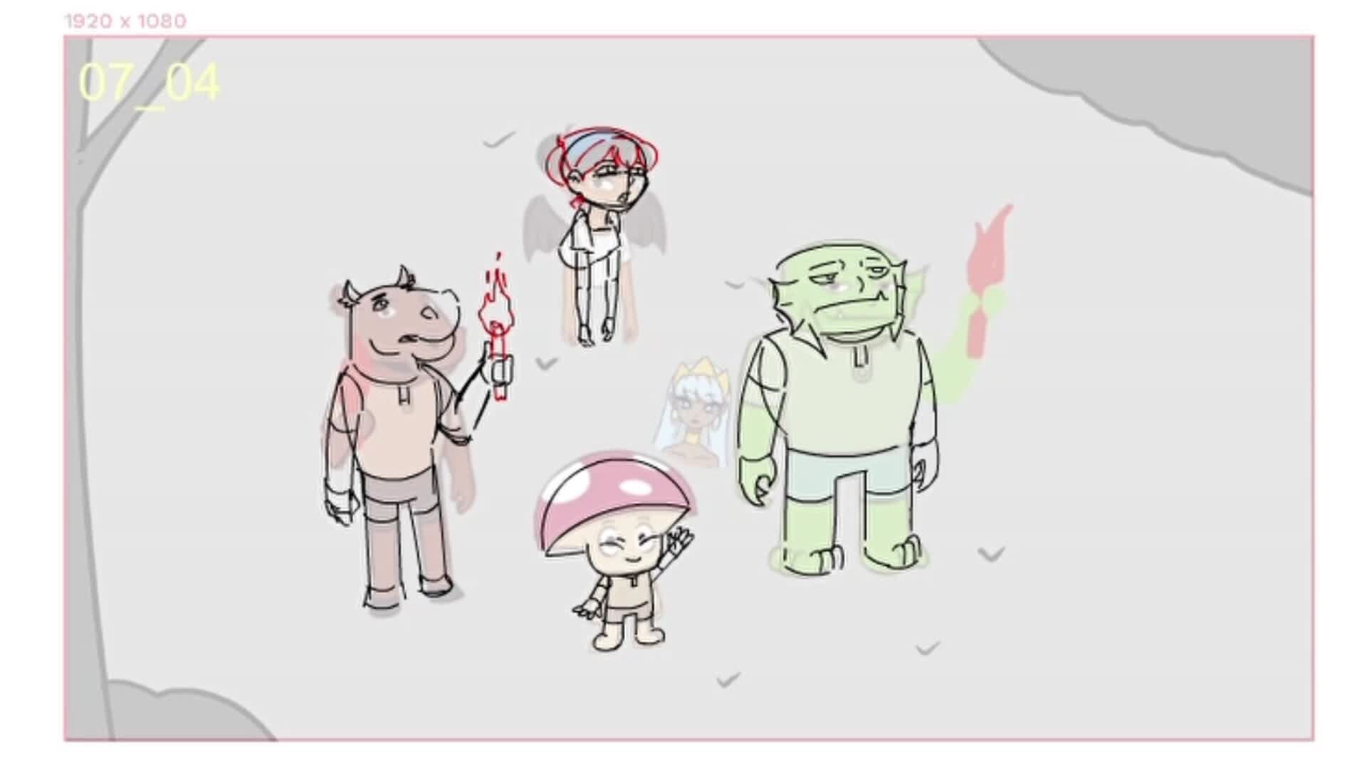 ArtStation - Tanglaw - Rough Animations