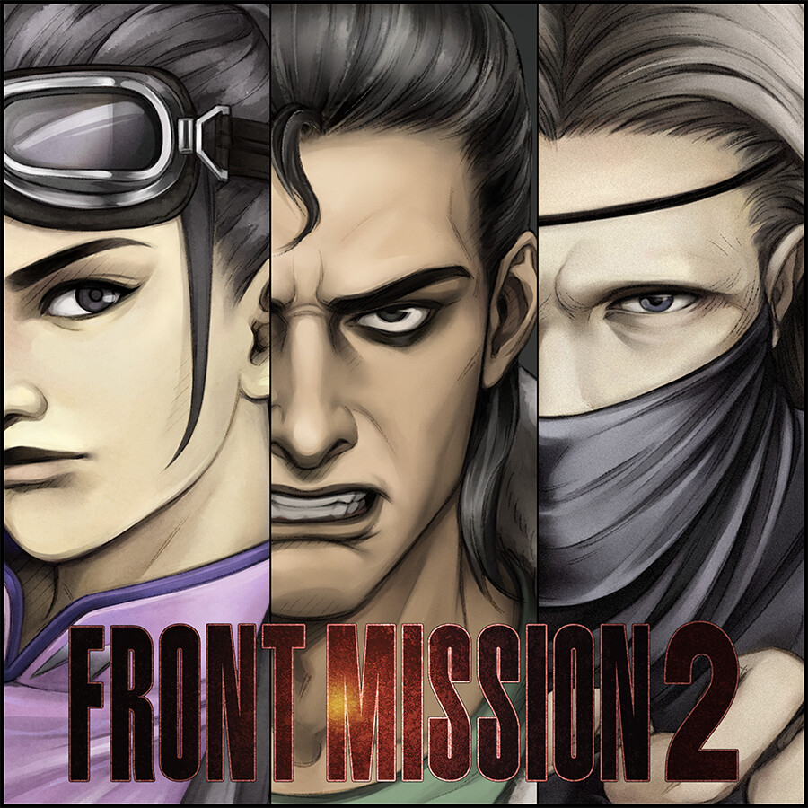 ArtStation - Front Mission 2 Remake: Characters portraits