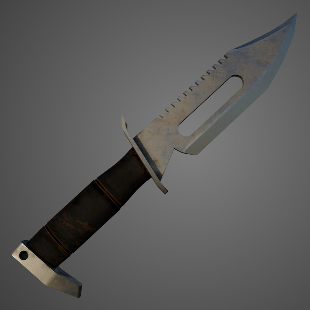 ArtStation - Combat Knife