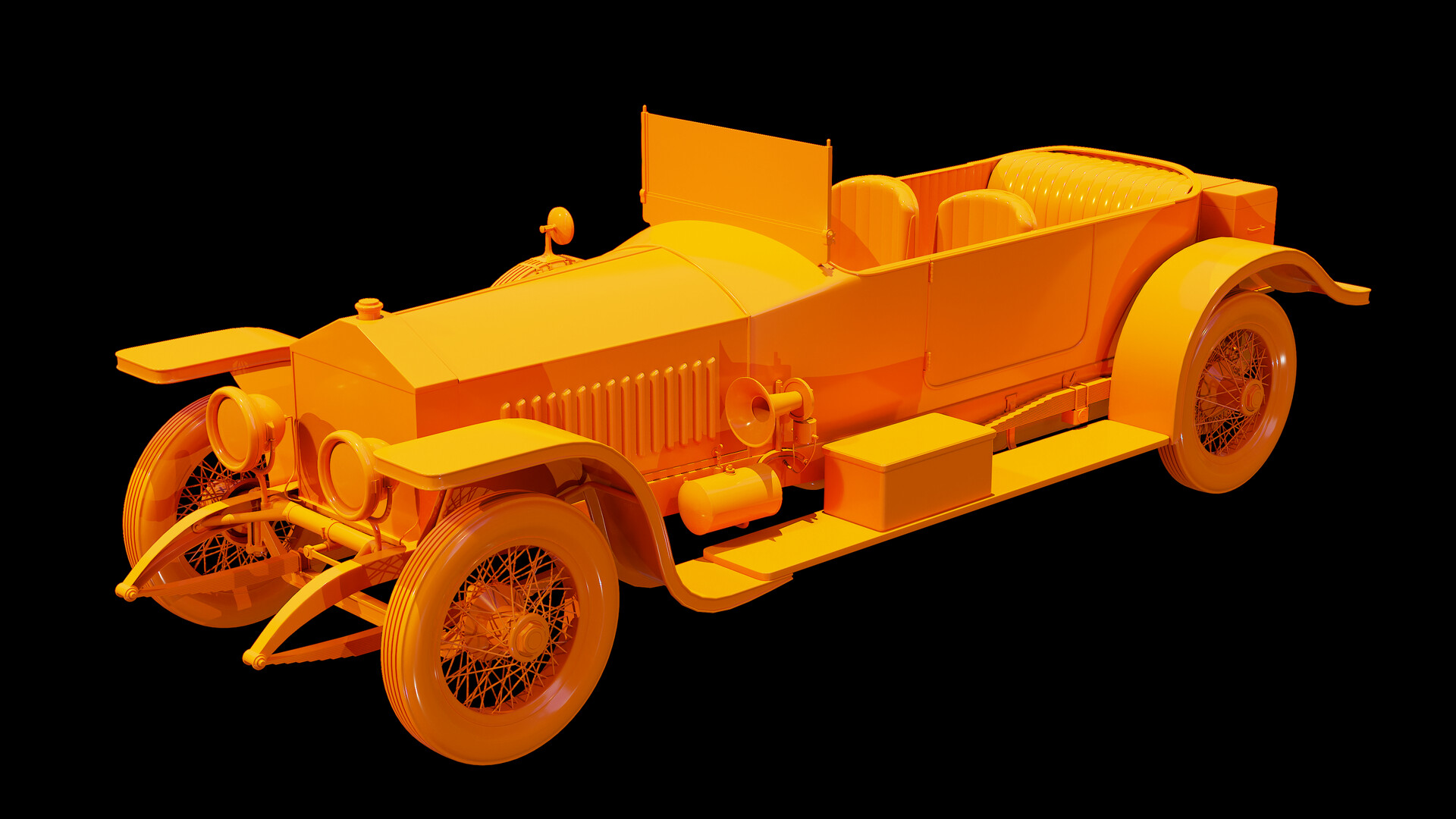 ArtStation - Rolls Royce Silver Ghost