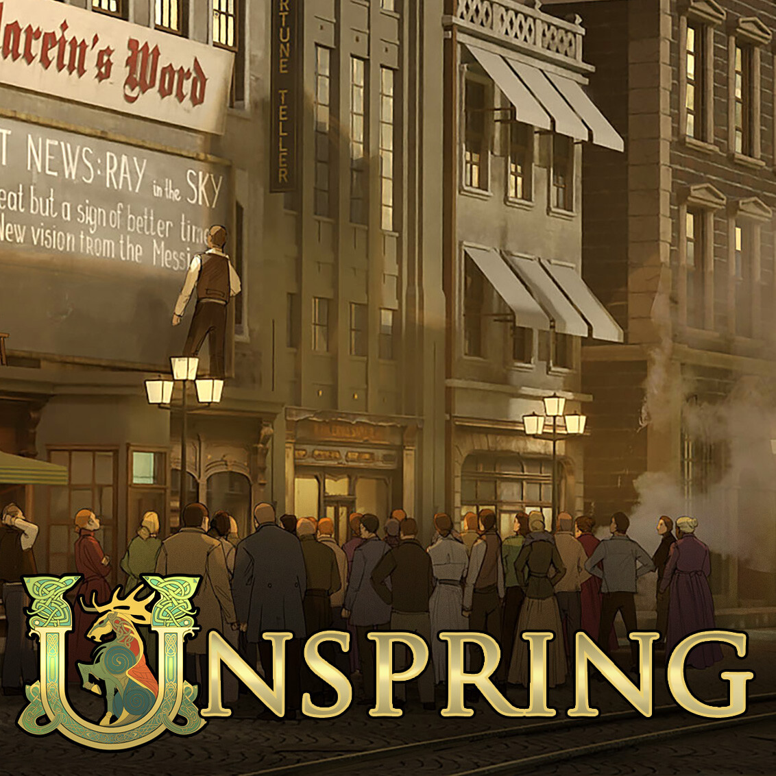 ArtStation - Unspring - train station