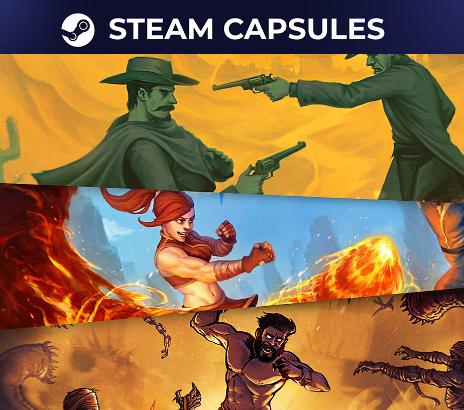 ArtStation - Steam Capsules 🐍