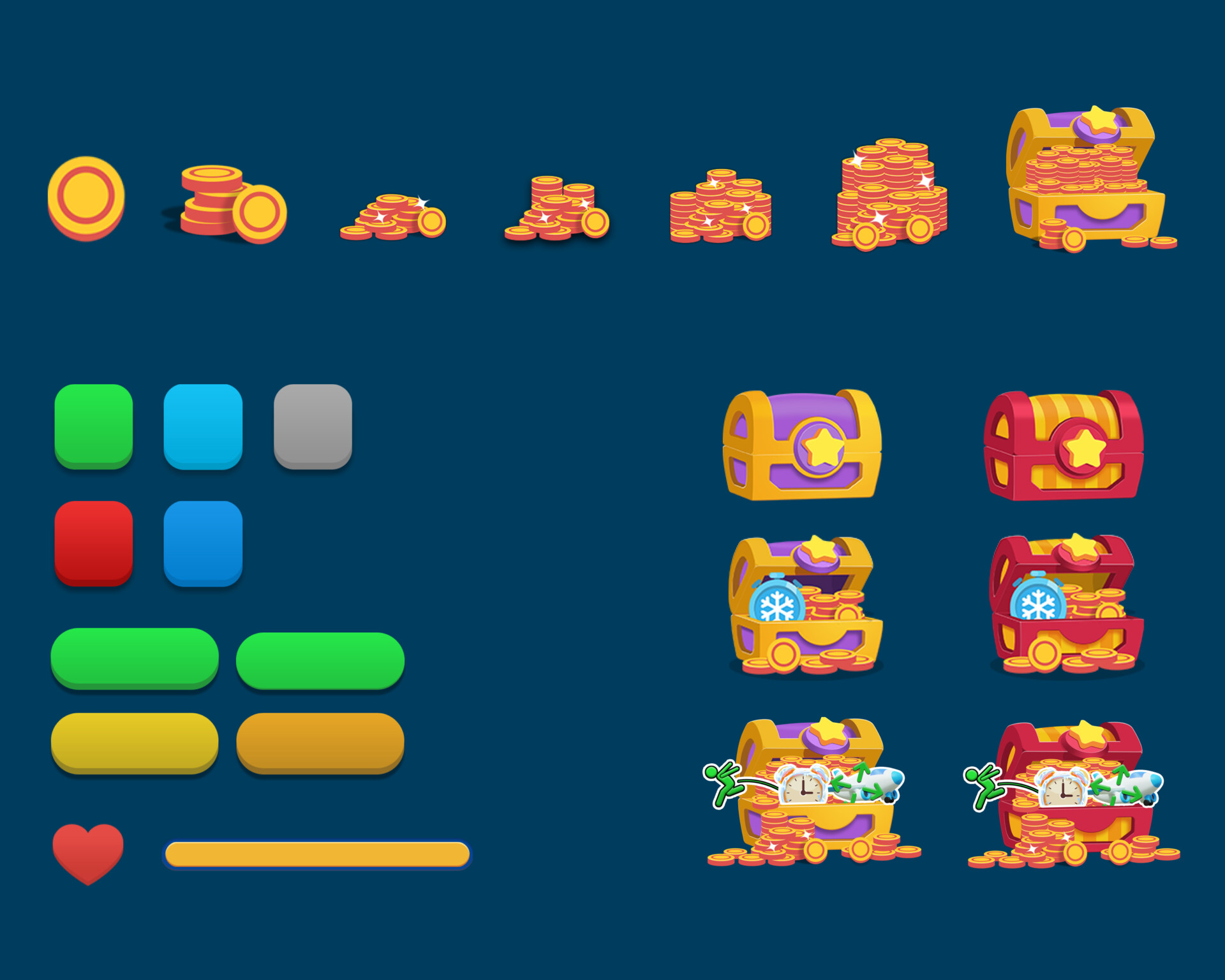 ArtStation - HopIn 3D Game UI