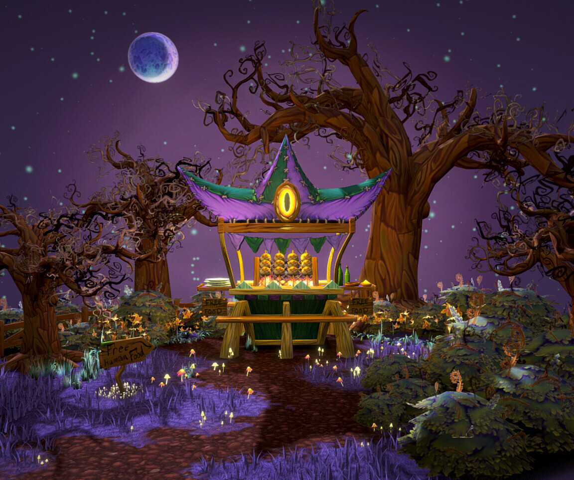 ArtStation - Food Stand Mimic