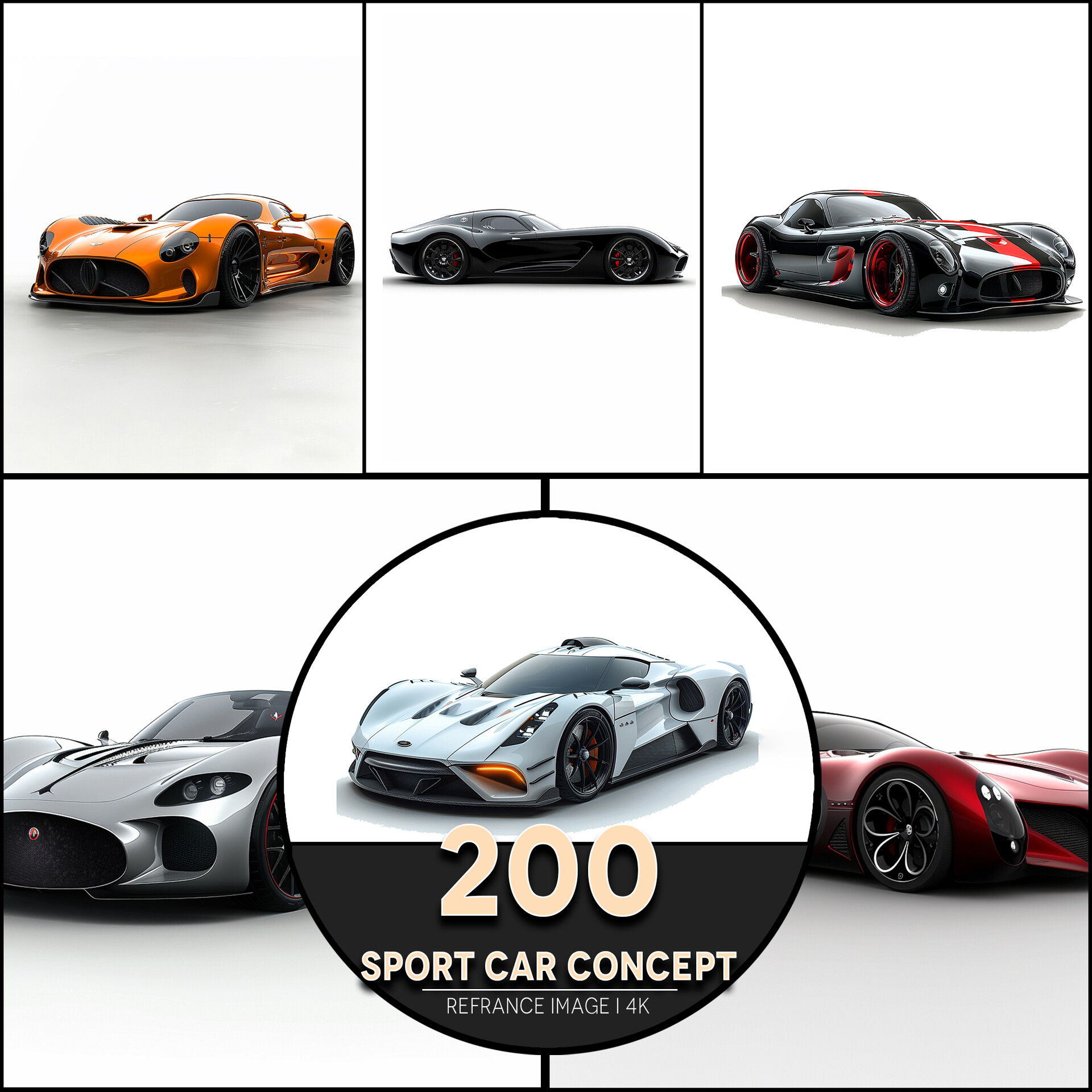 ArtStation - Sport Car Concept 4K Reference/Concept Images