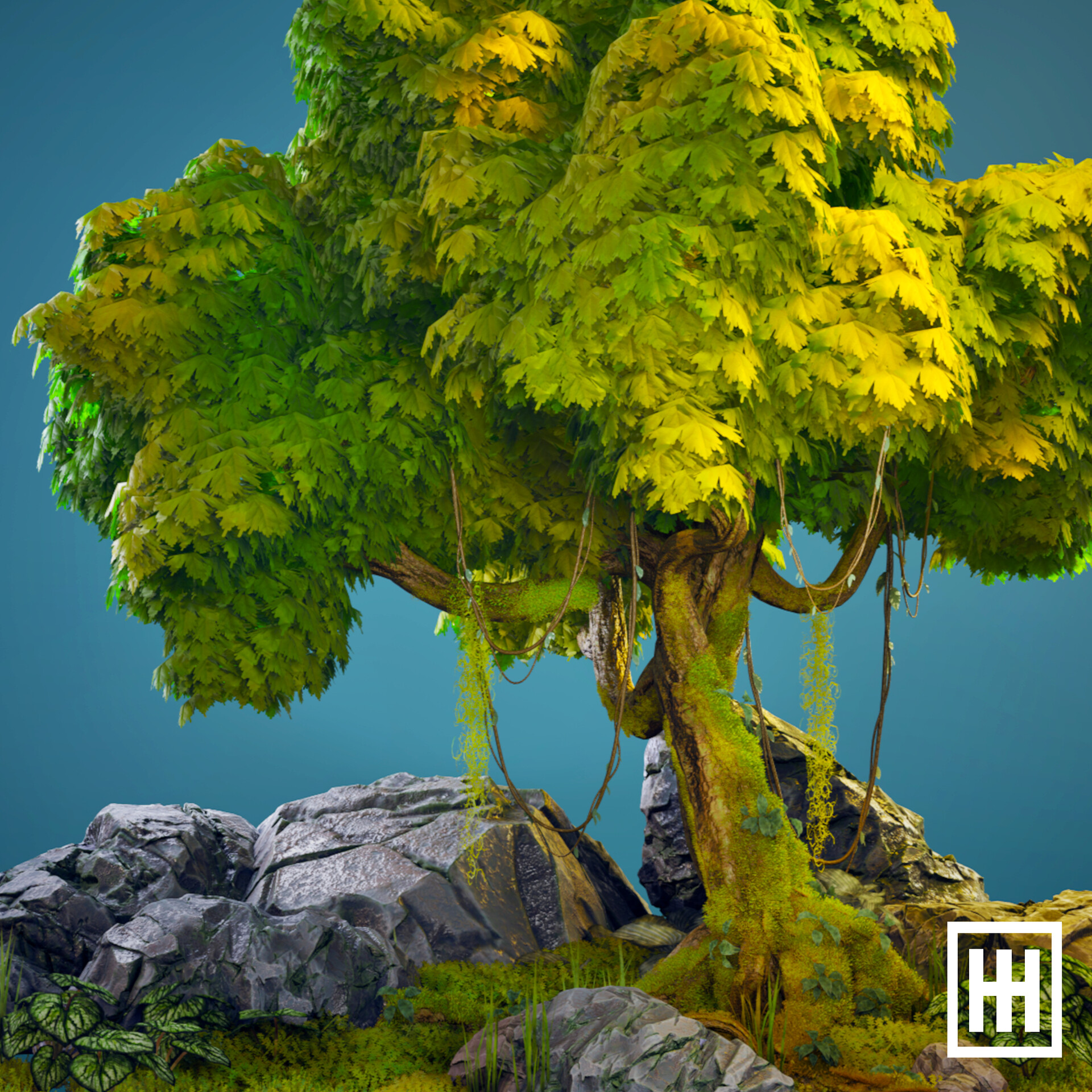 ArtStation - Lush Trees