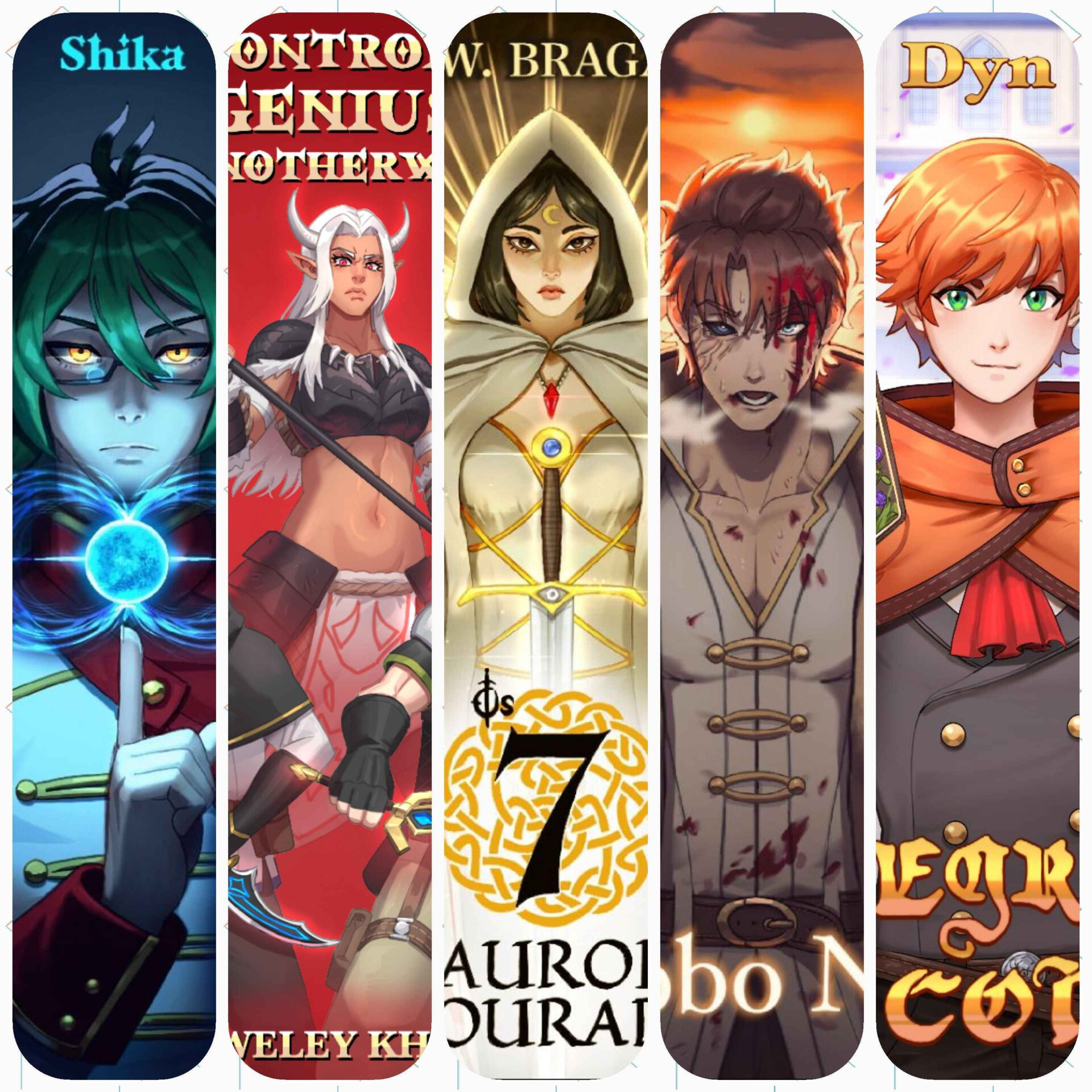 ArtStation - Web novels covers #1