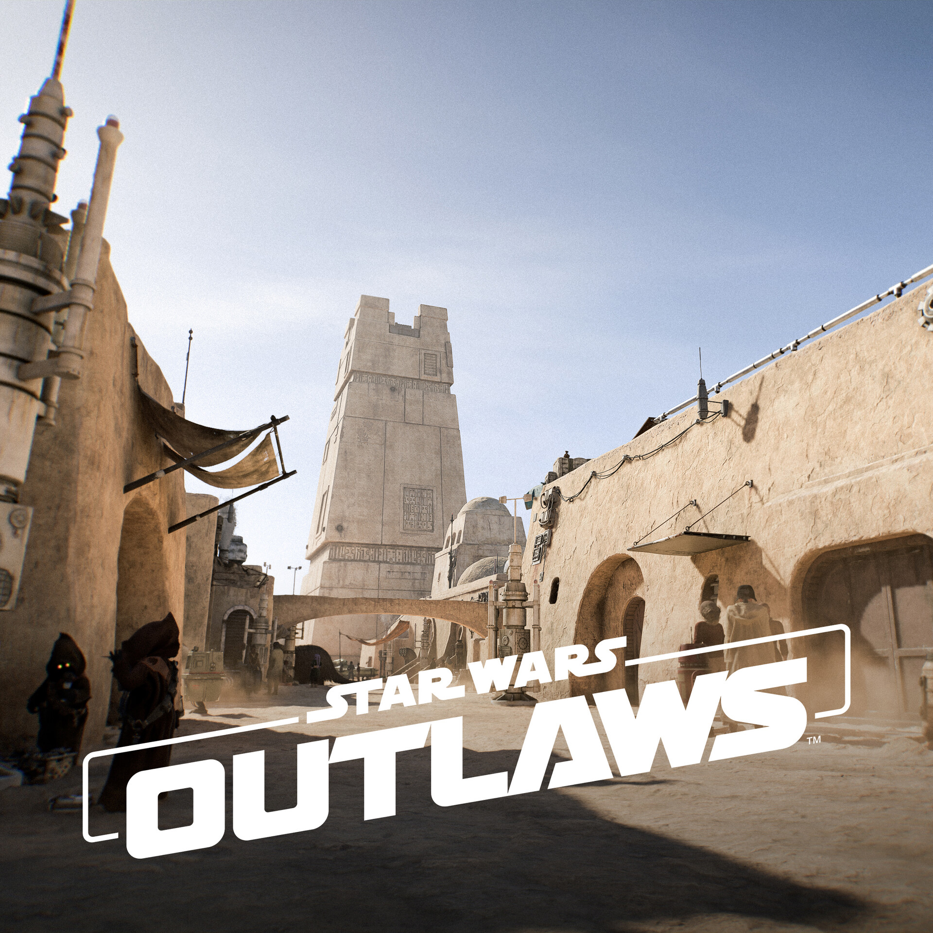ArtStation - Star War Outlaws - Mos Eisley Main Street 1