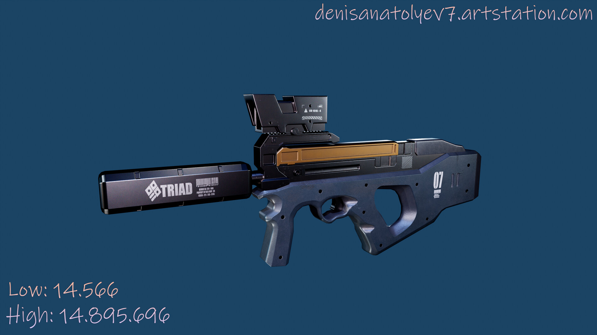 ArtStation - Suppressed PDW