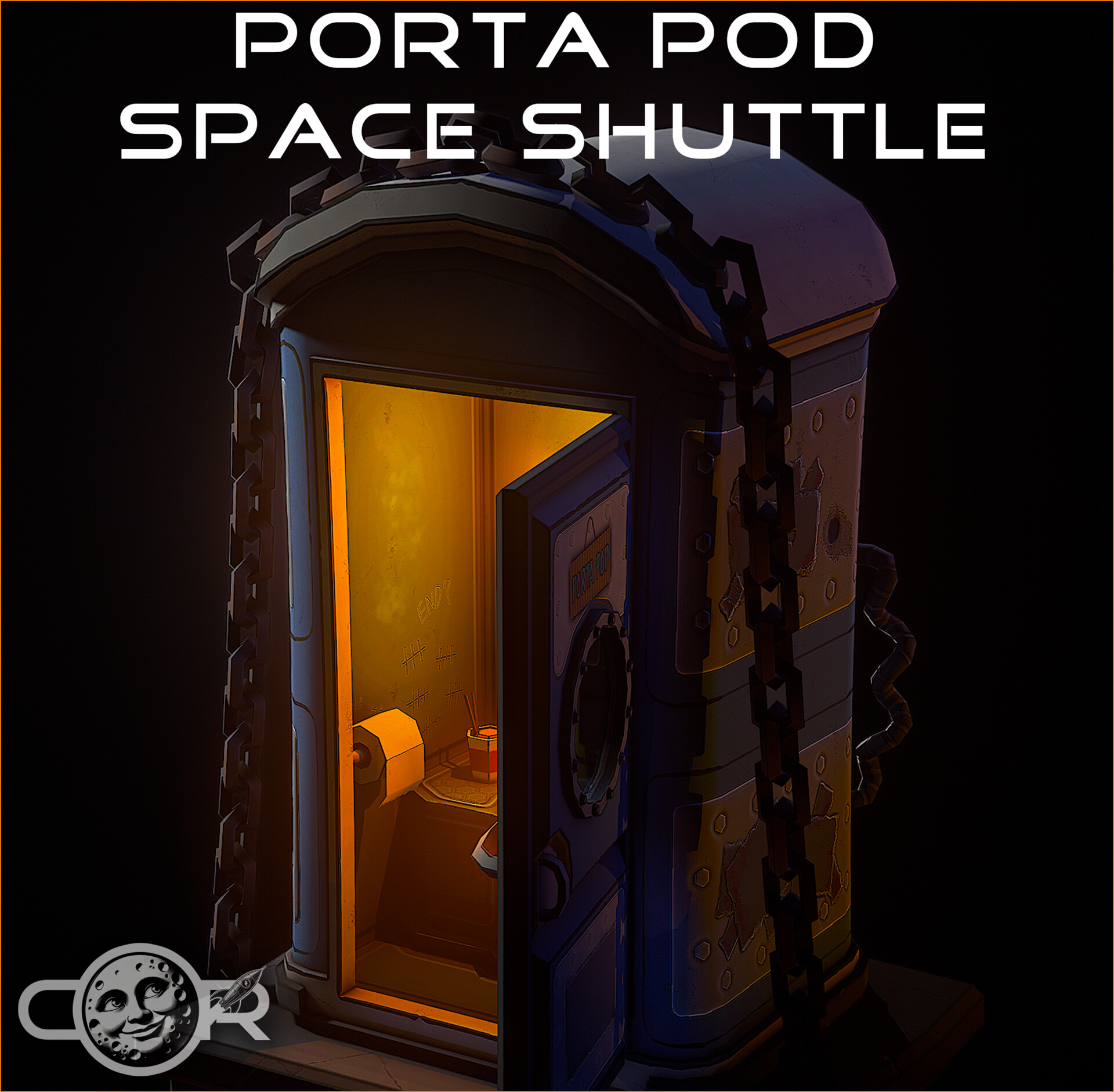 ArtStation - Porta Pod - Space Shuttle