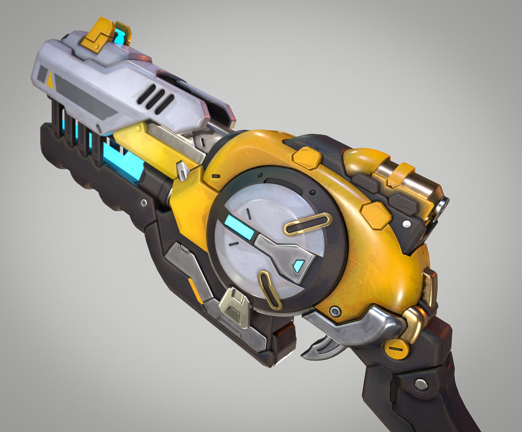 ArtStation - Yellow Pistol