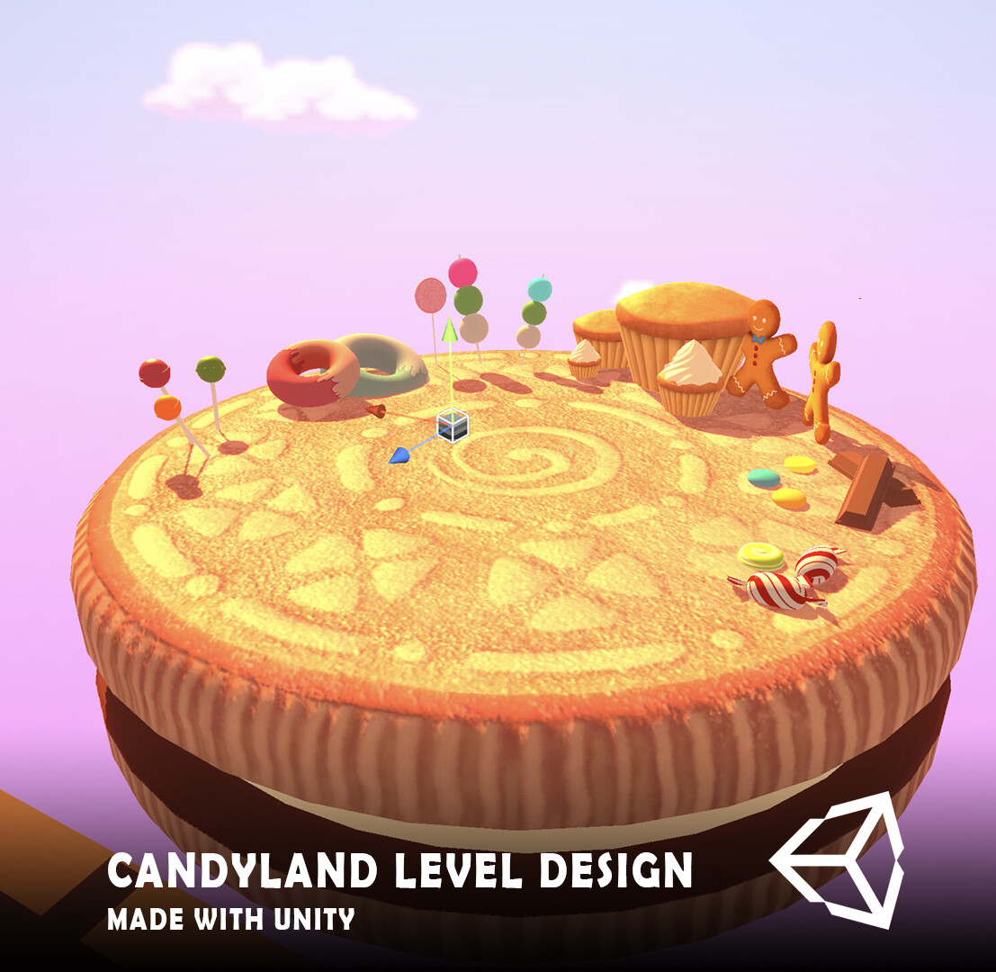ArtStation - CandyLand Game Design
