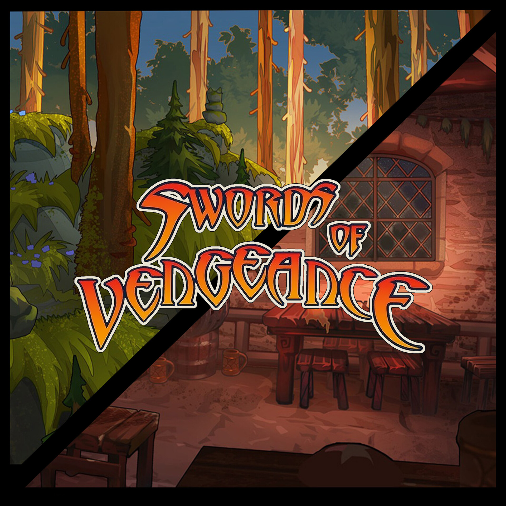 ArtStation - Swords of Vengeance - Tavern, Forest, Fields