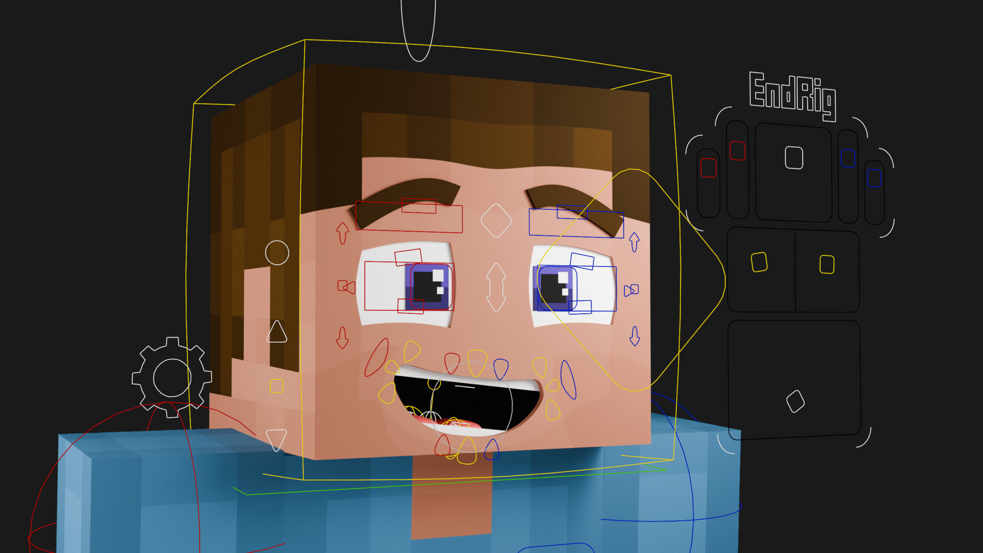 Endertainer007 - EndRig MCS2 Facial Animation