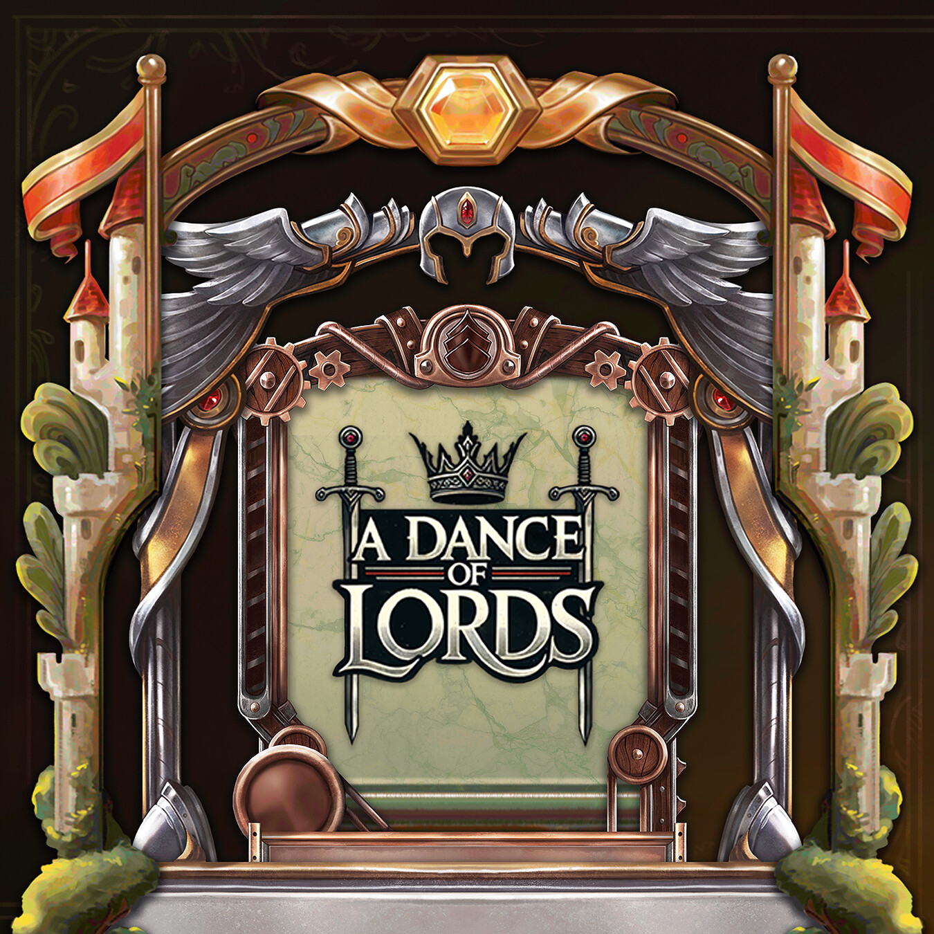 ArtStation - Card Frames - A Dance of Lords