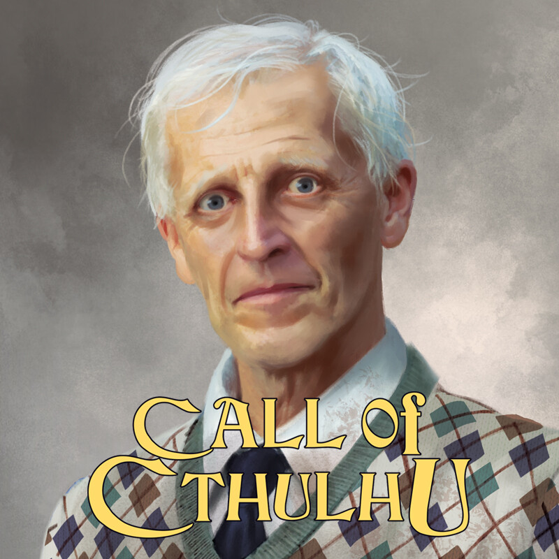 ArtStation - Call of Cthulhu: The Order of the Stone - Dr Nicolus Sebastien