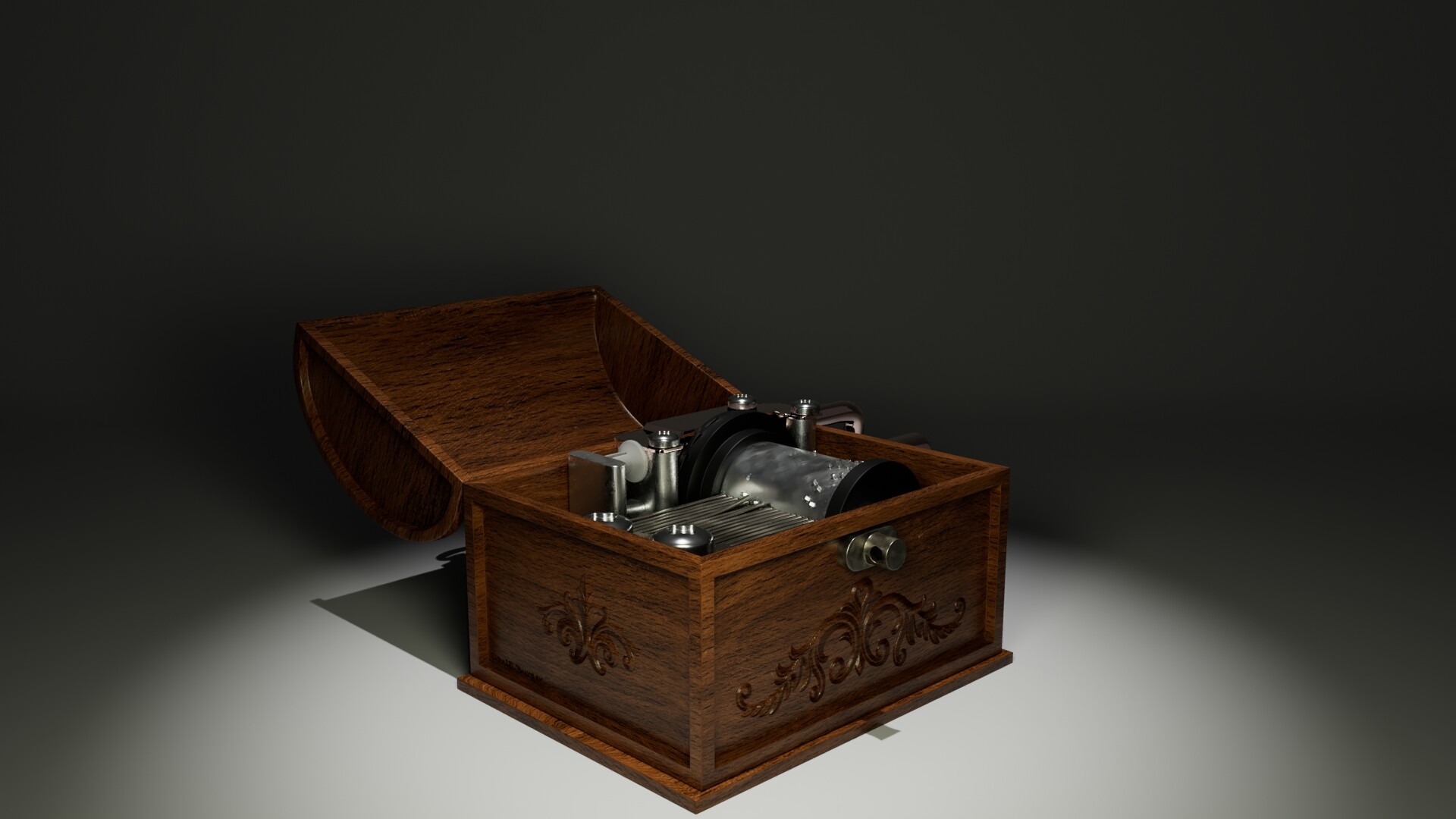ArtStation - Music Box- Canon in D