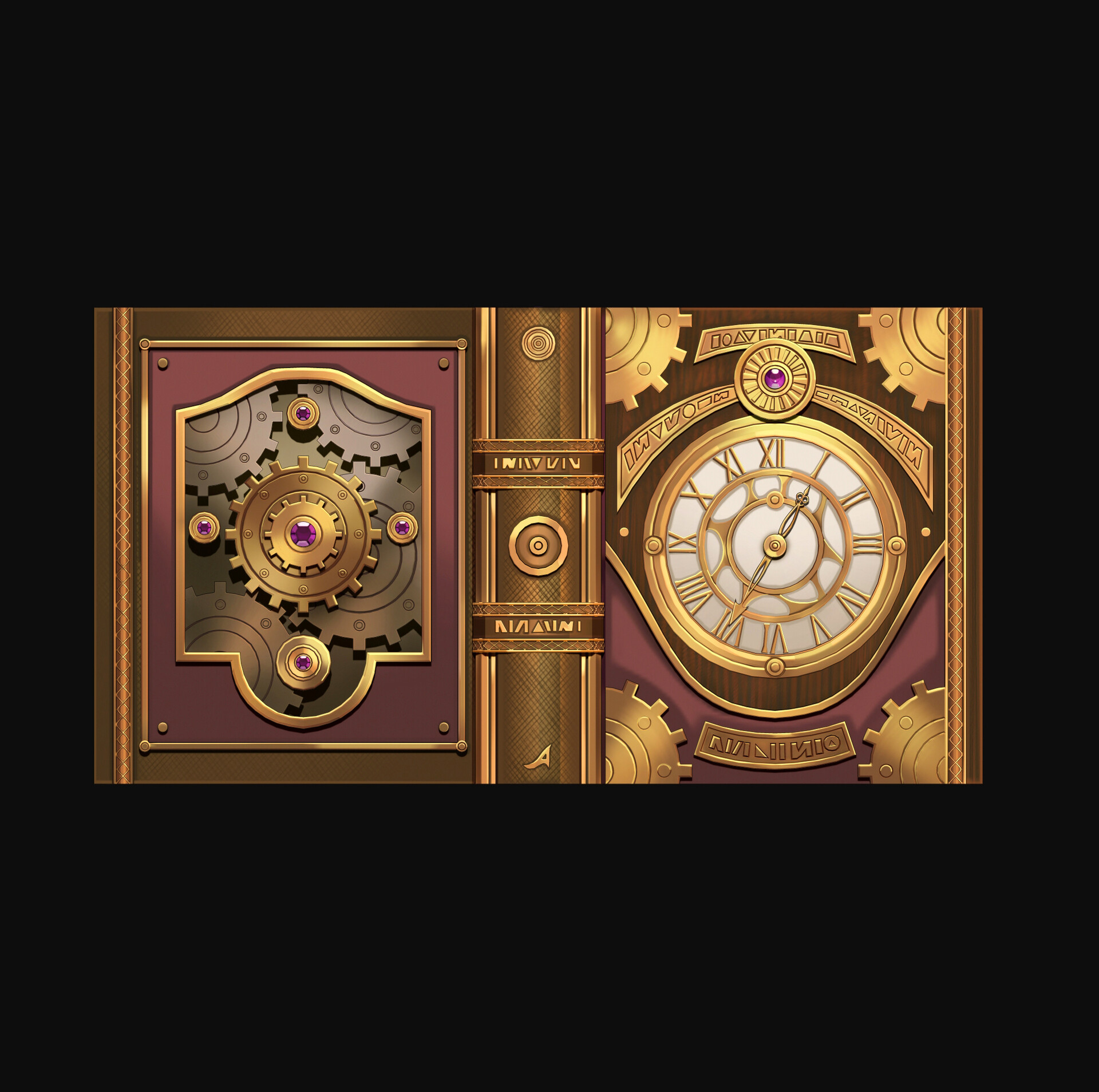 ArtStation - Magic death book