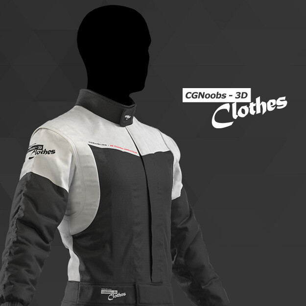 ArtStation - Racing Outfit - 104 Marvelous Designer and Clo3D