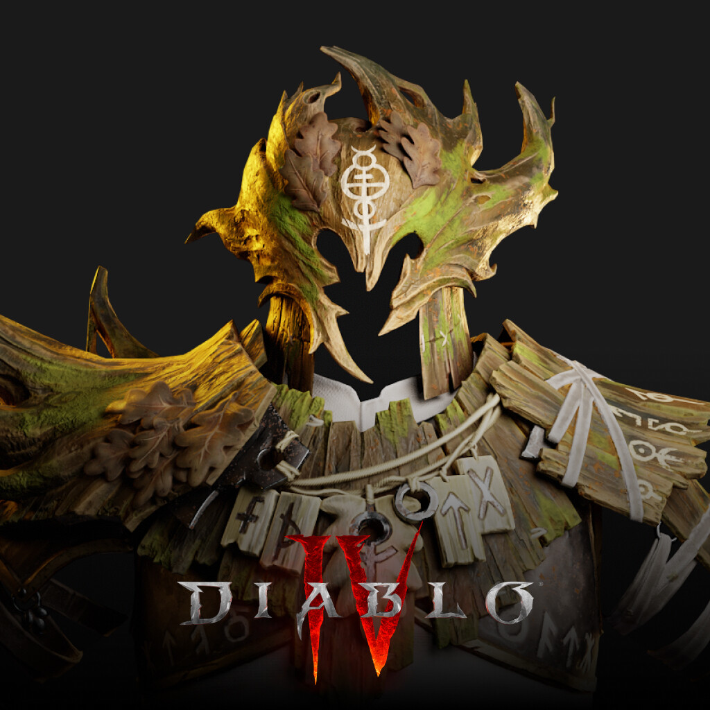 ArtStation - The Oaken Keeper (Diablo IV)