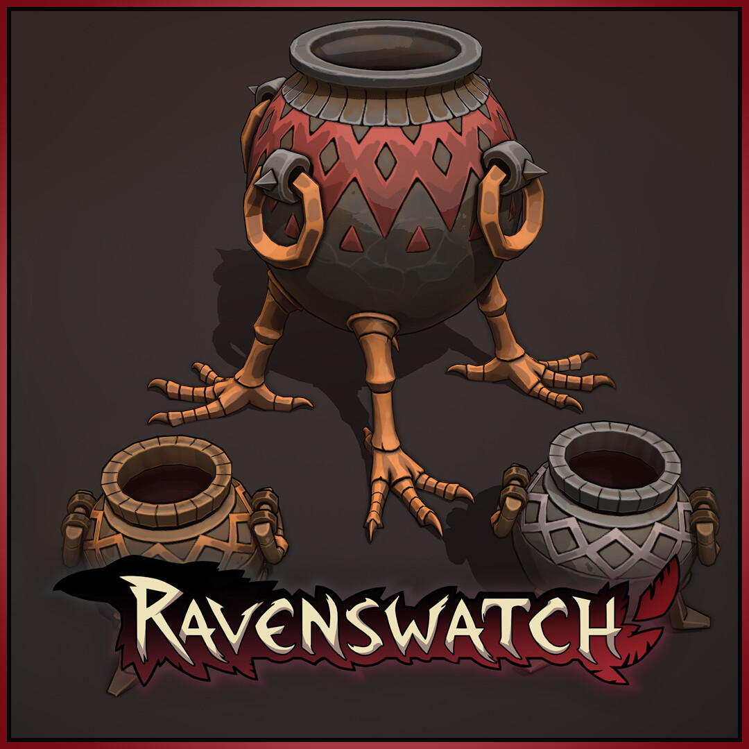 ArtStation - Props cauldrons - Ravenswatch