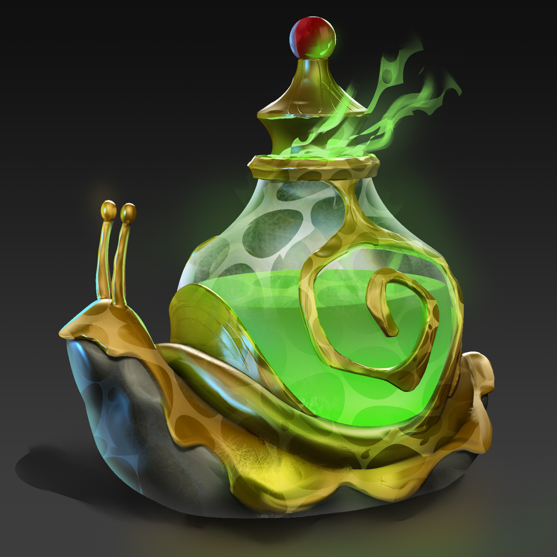 ArtStation - Magic Snail Juice