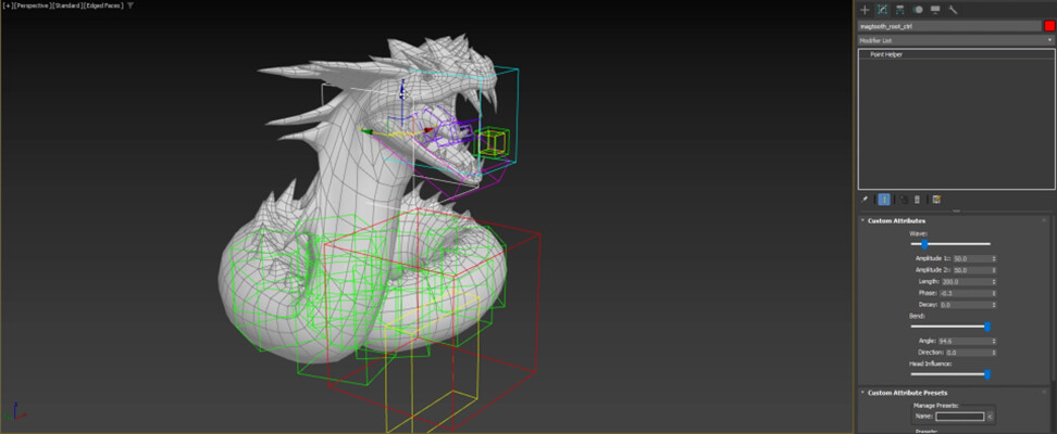 ArtStation - Snake Rig Demo