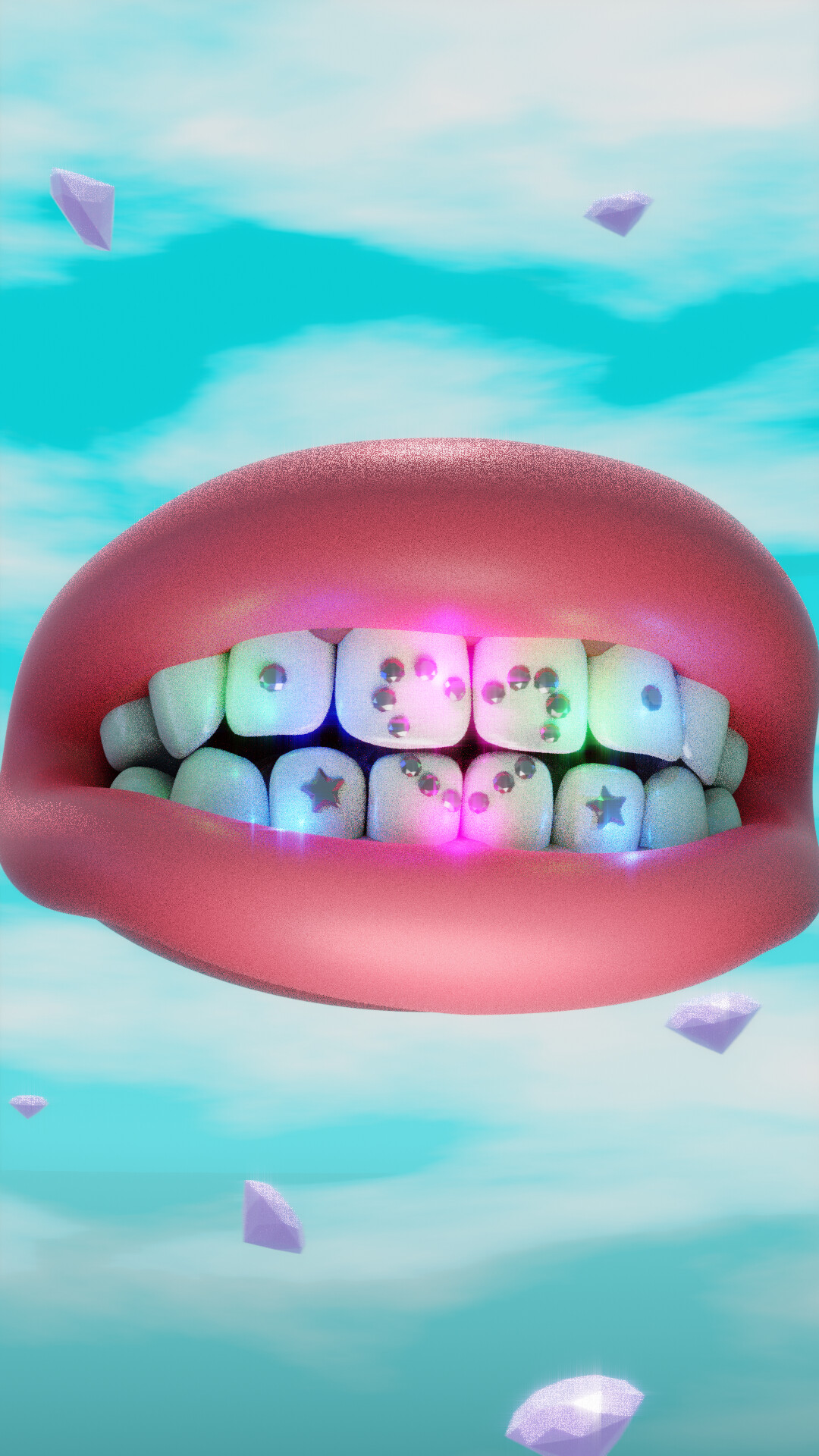 ArtStation - TOOTH GEM ANIMATION FLYER