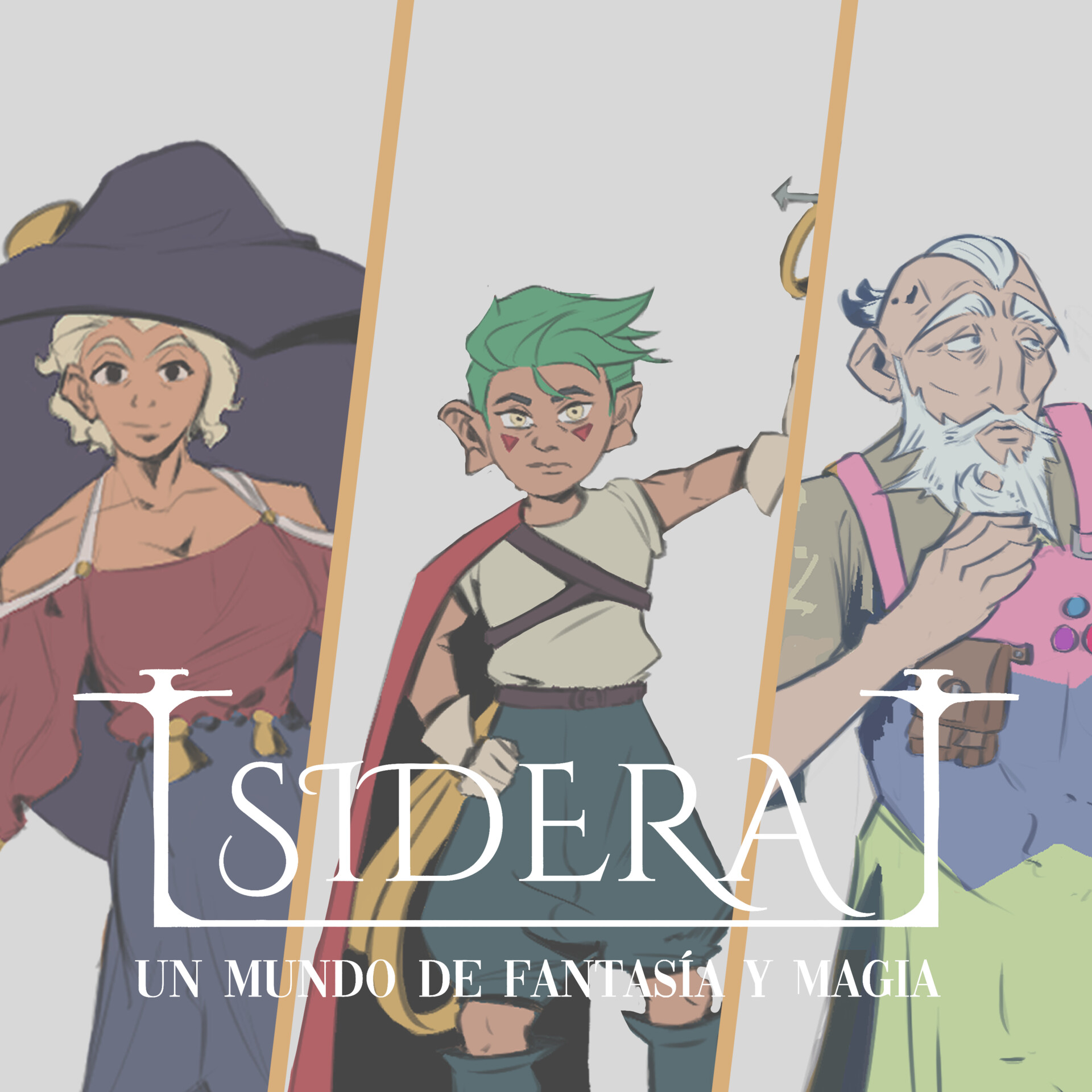 ArtStation - Characters from Sidera, a World of Magic and Fantasy