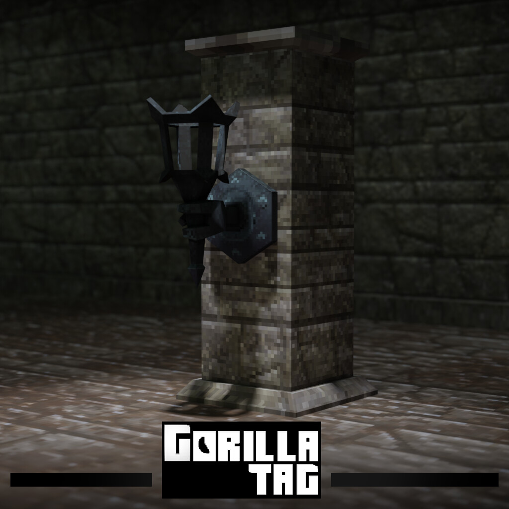 ArtStation - Gorilla Tag Crypt Torch